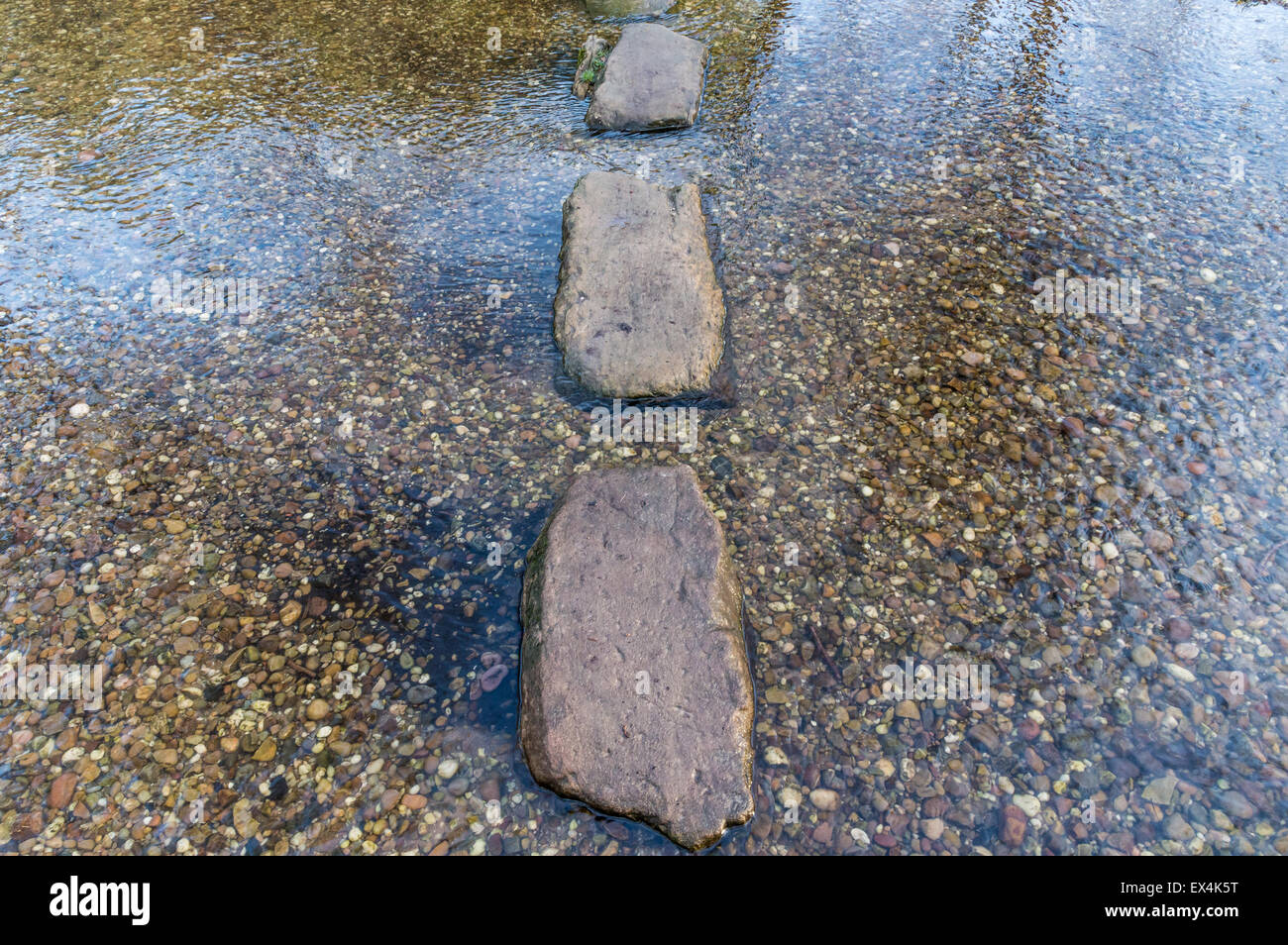 River crossing stones hi-res stock photography and images - Alamy