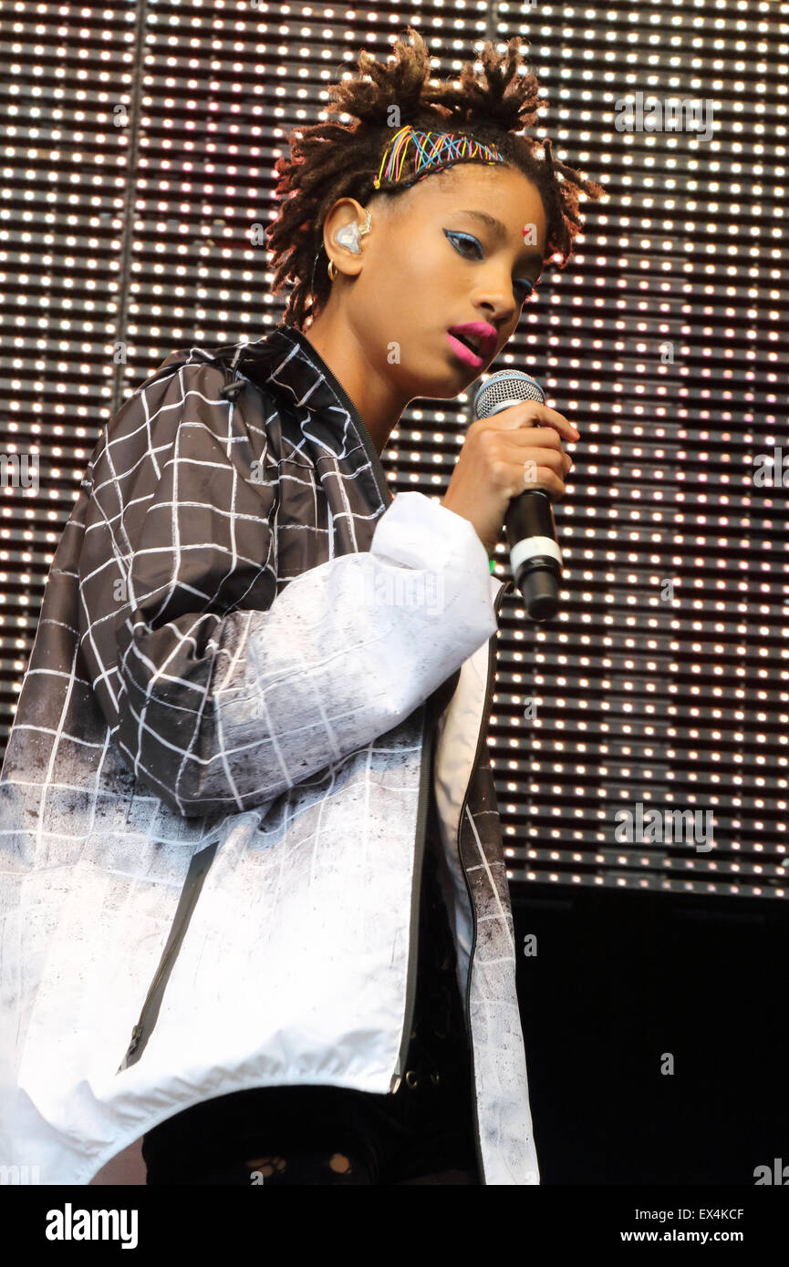 London, UK. 05th July, 2015. Daughter of Hollywood Actor/Singer Will ...