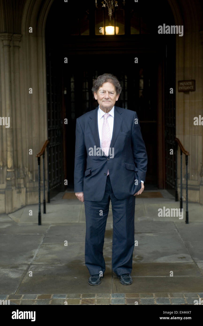 Lord Nigel Lawson Stock Photo - Alamy