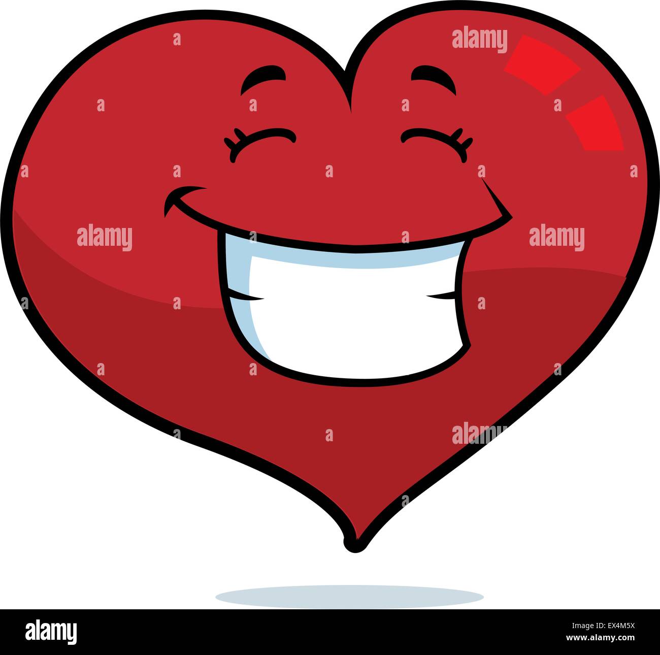 Cartoon heart Stock Vector Images - Alamy