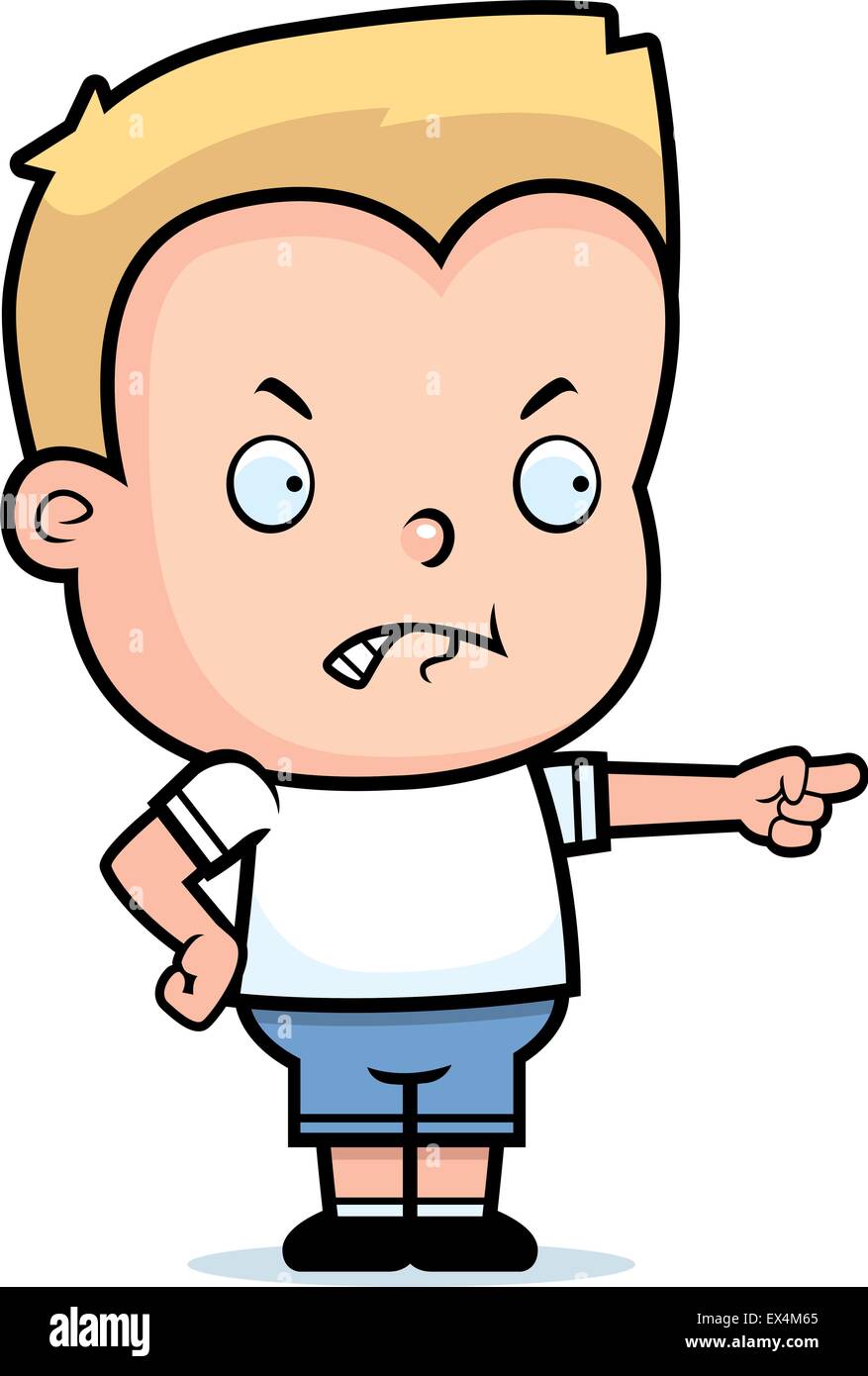 Angry pointing Stock Vector Images - Alamy