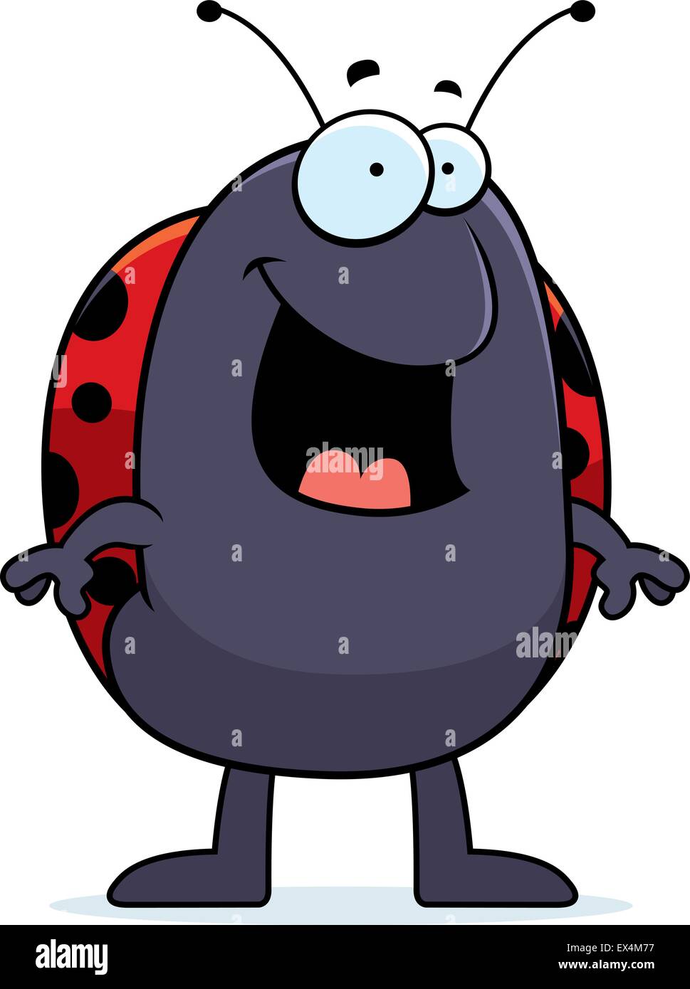 Happy Lady Bug Clipart