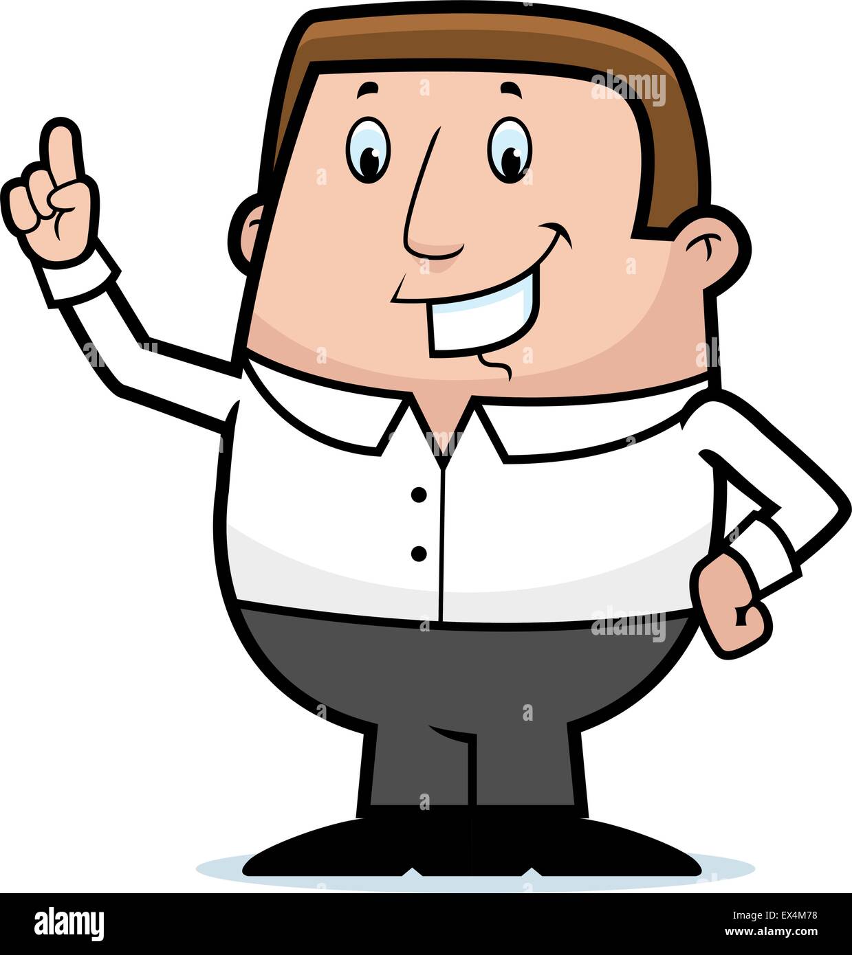 Annie Animated Person Pointing