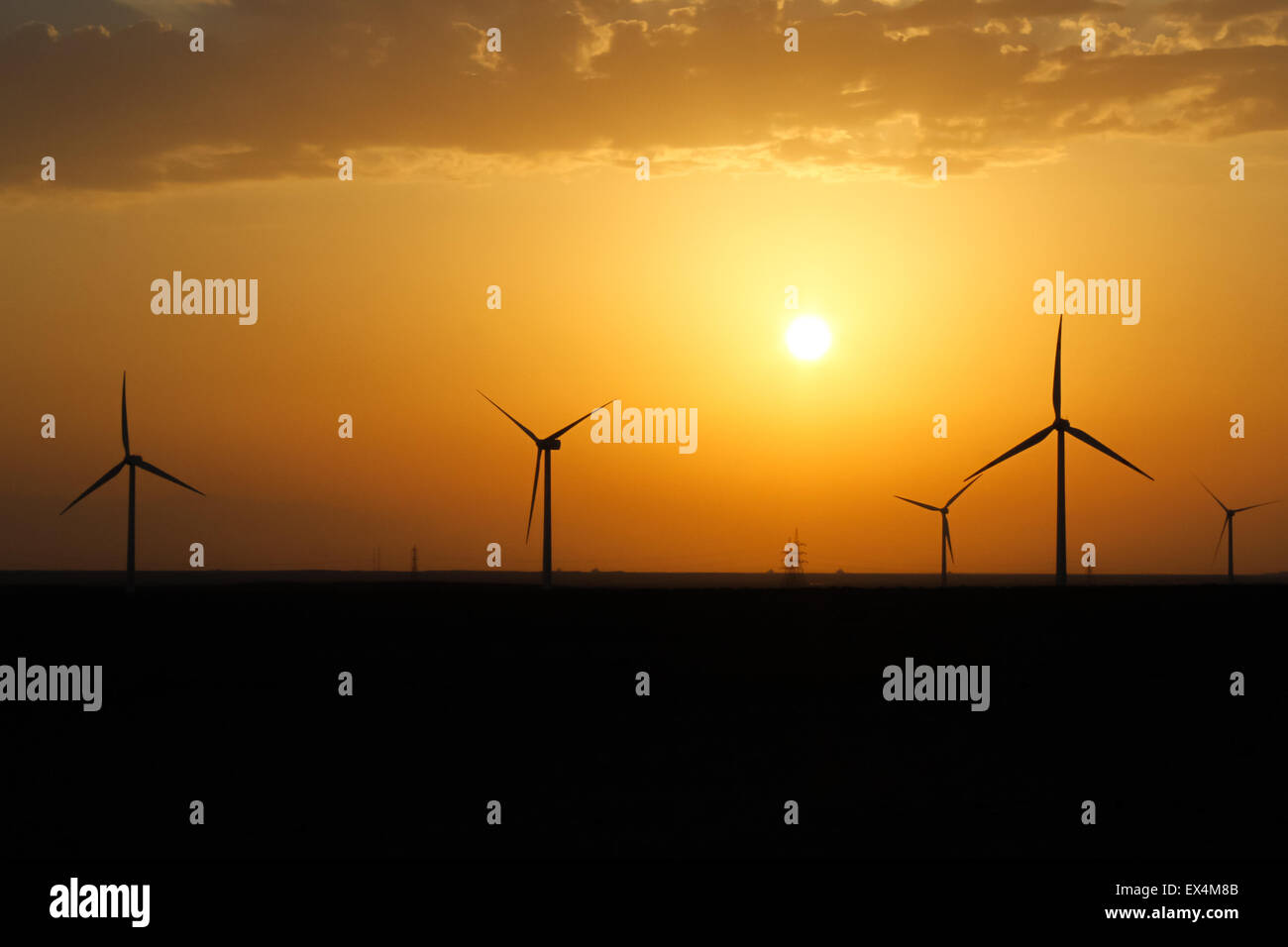 wind farms of Egypt Stock Photo - Alamy