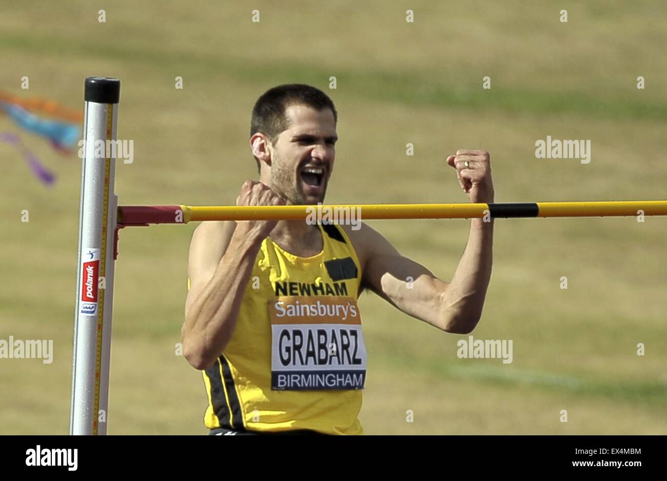 Robbie Grabarz. Mens high jump. British Athletics Championships ...