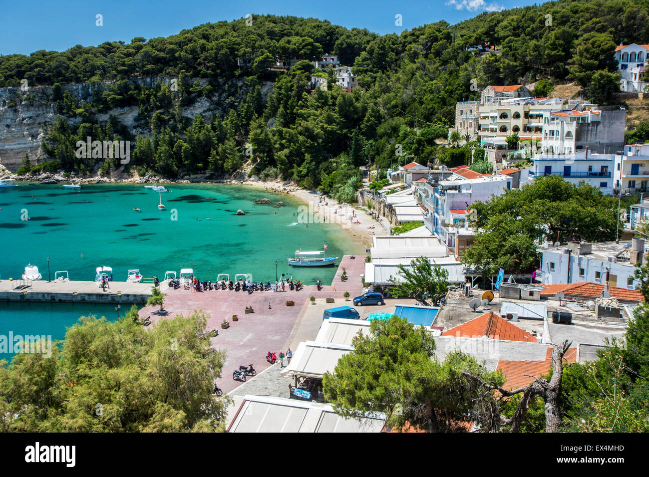 Patitiri old town alonissos greece hi-res stock photography and images ...