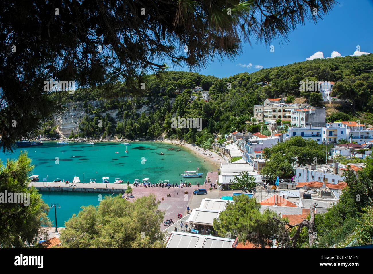 Patitiri old town alonissos greece hi-res stock photography and images ...