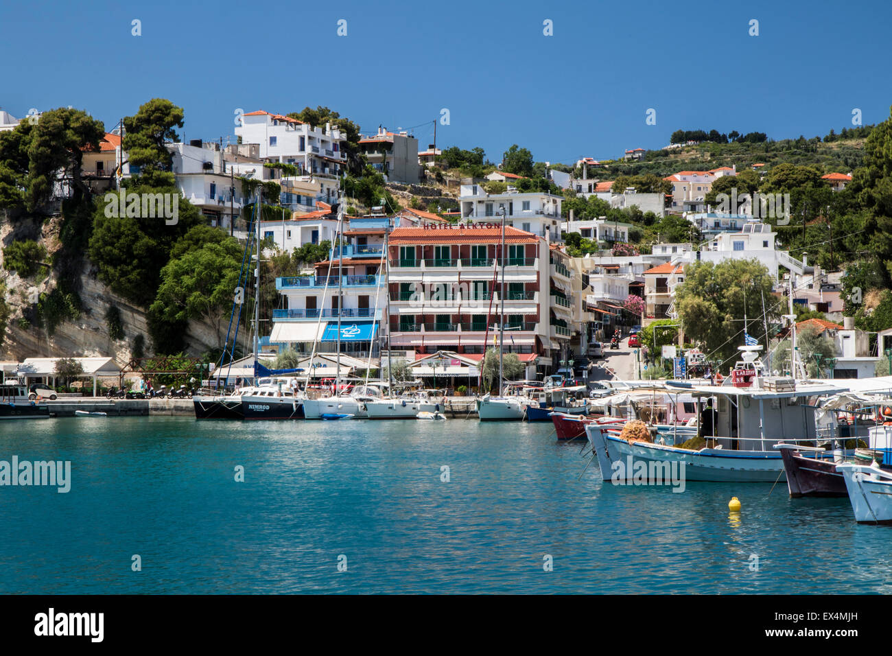 Patitiri old town alonissos greece hi-res stock photography and images ...