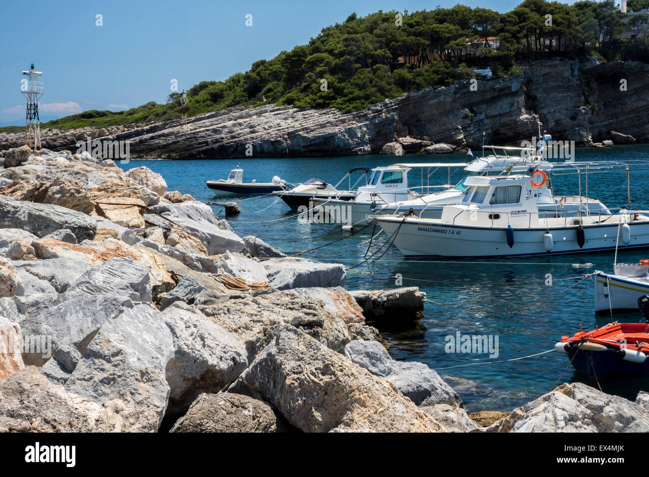 Patitiri old town alonissos greece hi-res stock photography and images ...