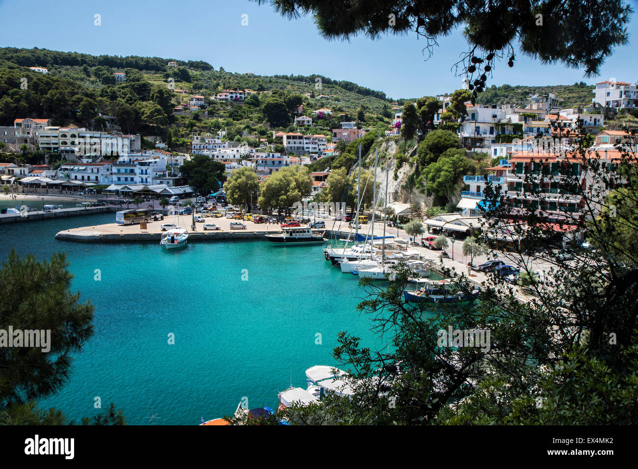 Patitiri old town alonissos greece hi-res stock photography and images ...