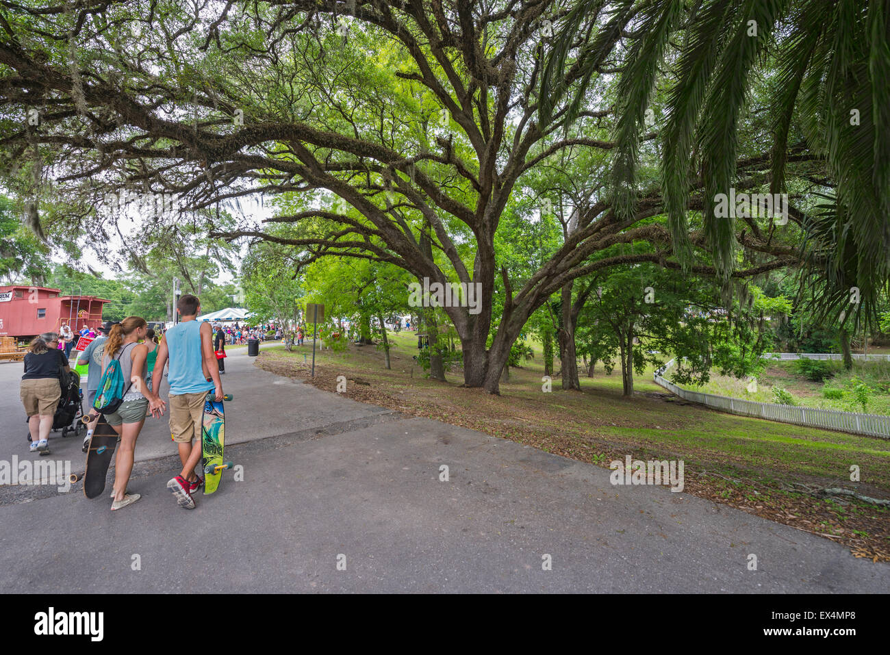 Pioneer Days Festival in the small North Florida town of High Springs ...
