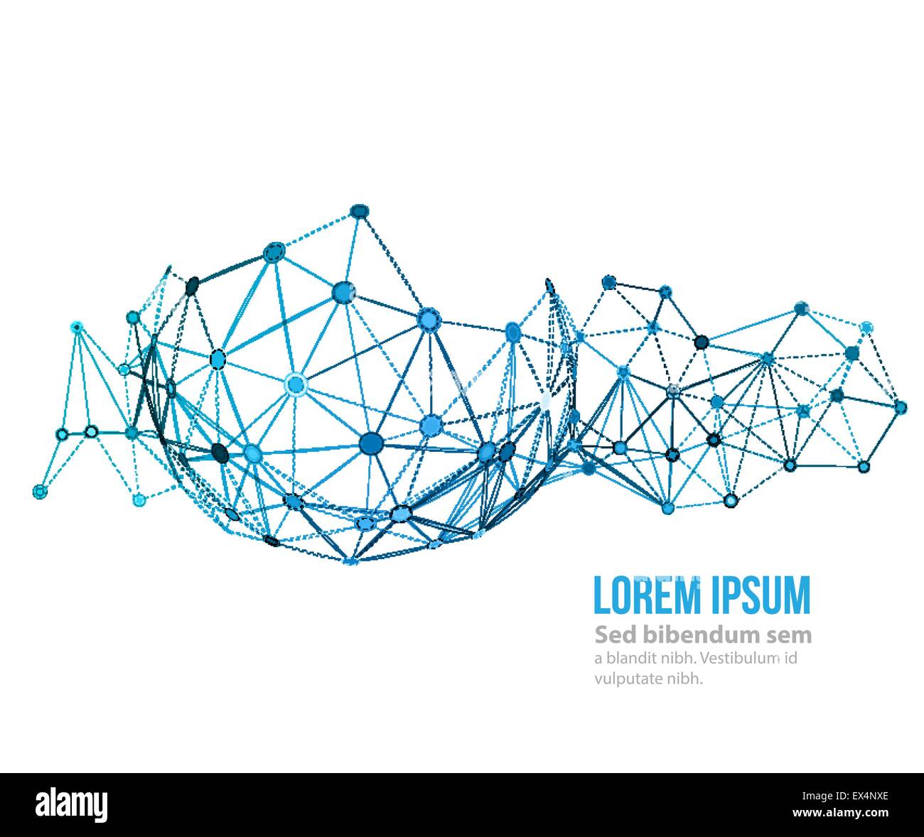 Molecule And Communication Background Stock Vector Image And Art Alamy