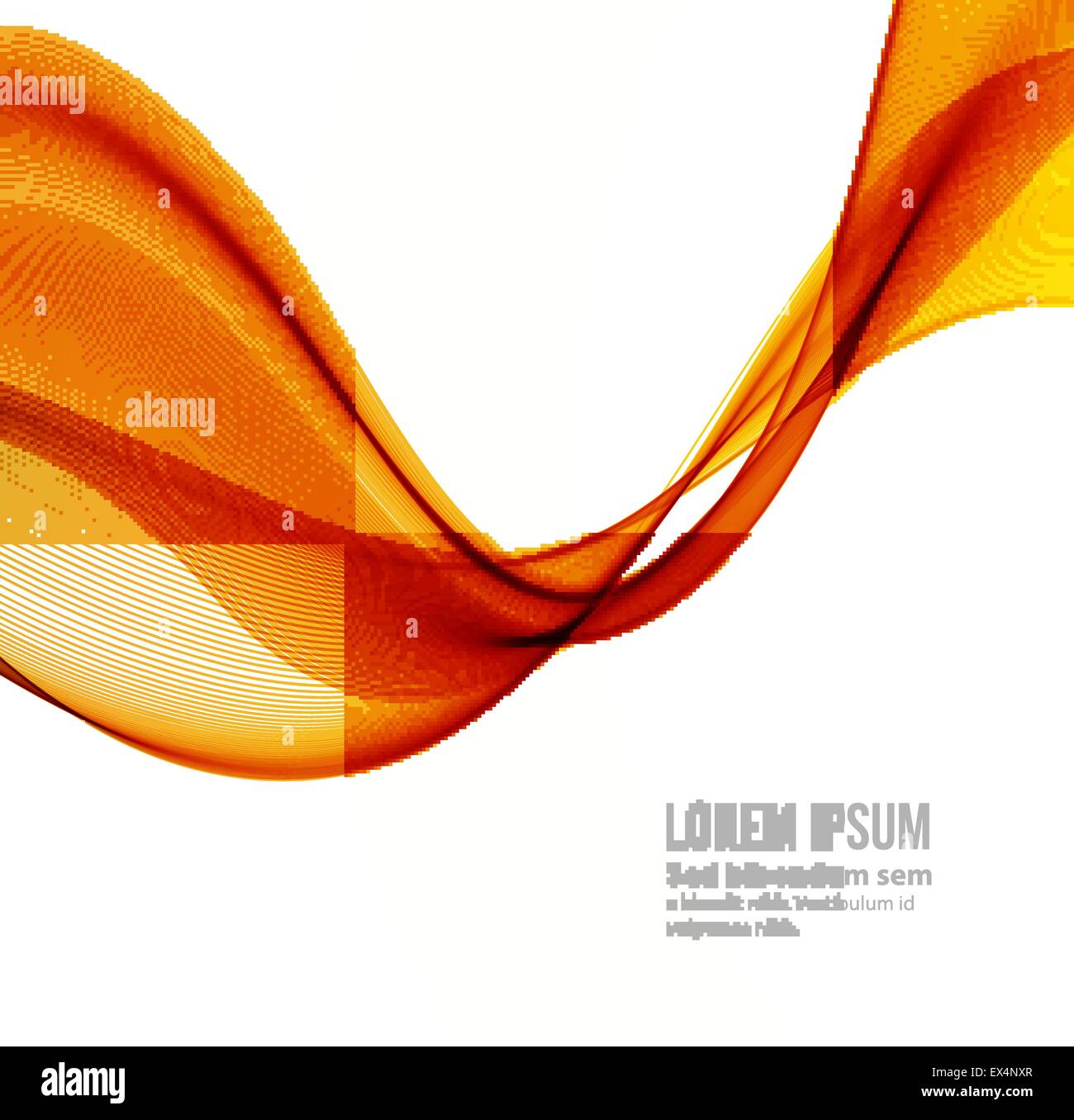 Abstract curved lines background. Template brochure design Stock Vector ...