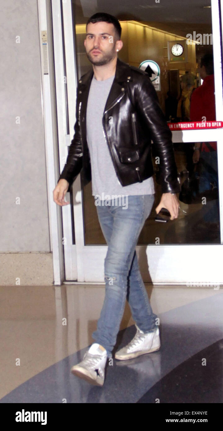 Canadian DJ Alain Macklovitch, known by his stage name A-Trak, arrives ...