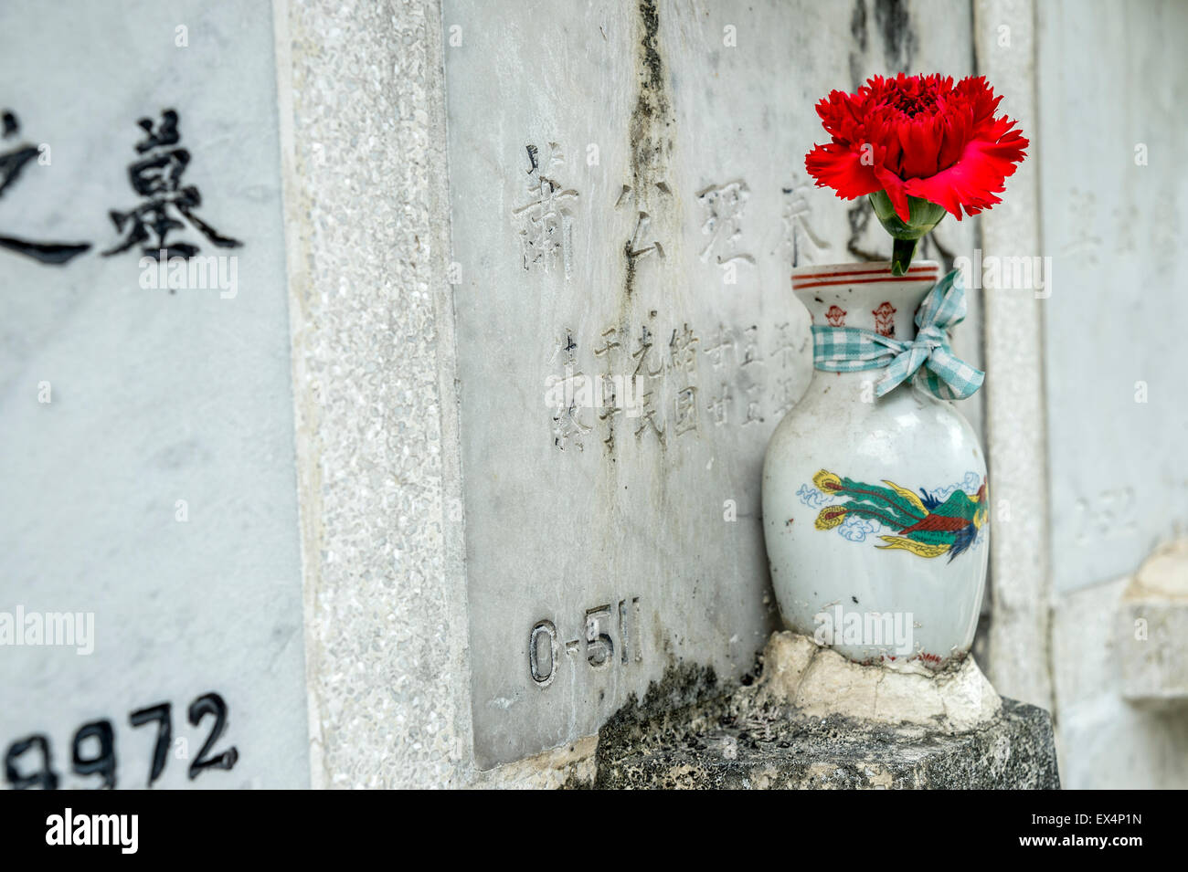 Ossarium at St. Michael's Catholic Cemetery in Hong Kong ossuarium ...