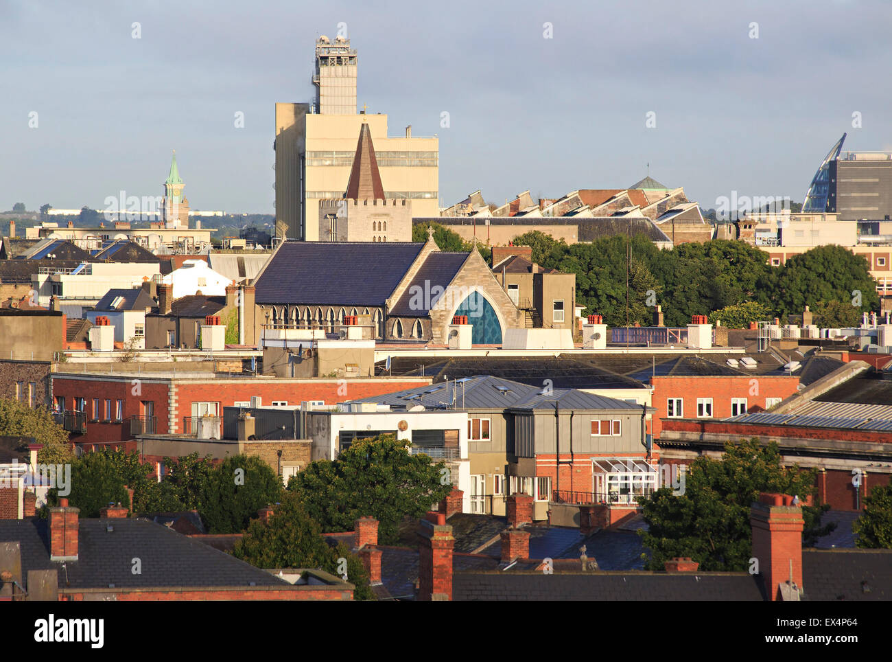 Morning view of downtown Dublin Stock Photo - Alamy