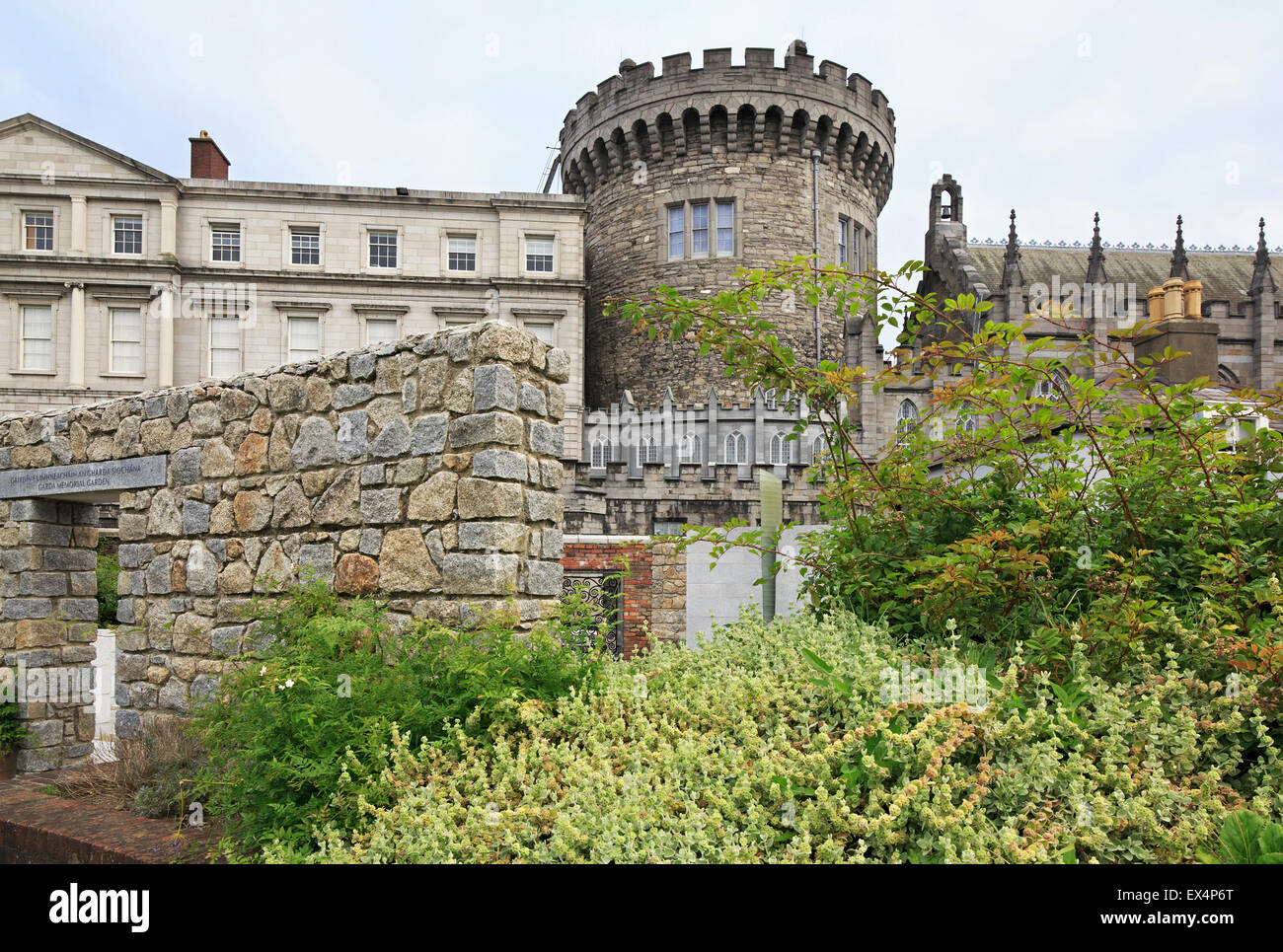 Record Tower in Dublin Castle Stock Photo - Alamy