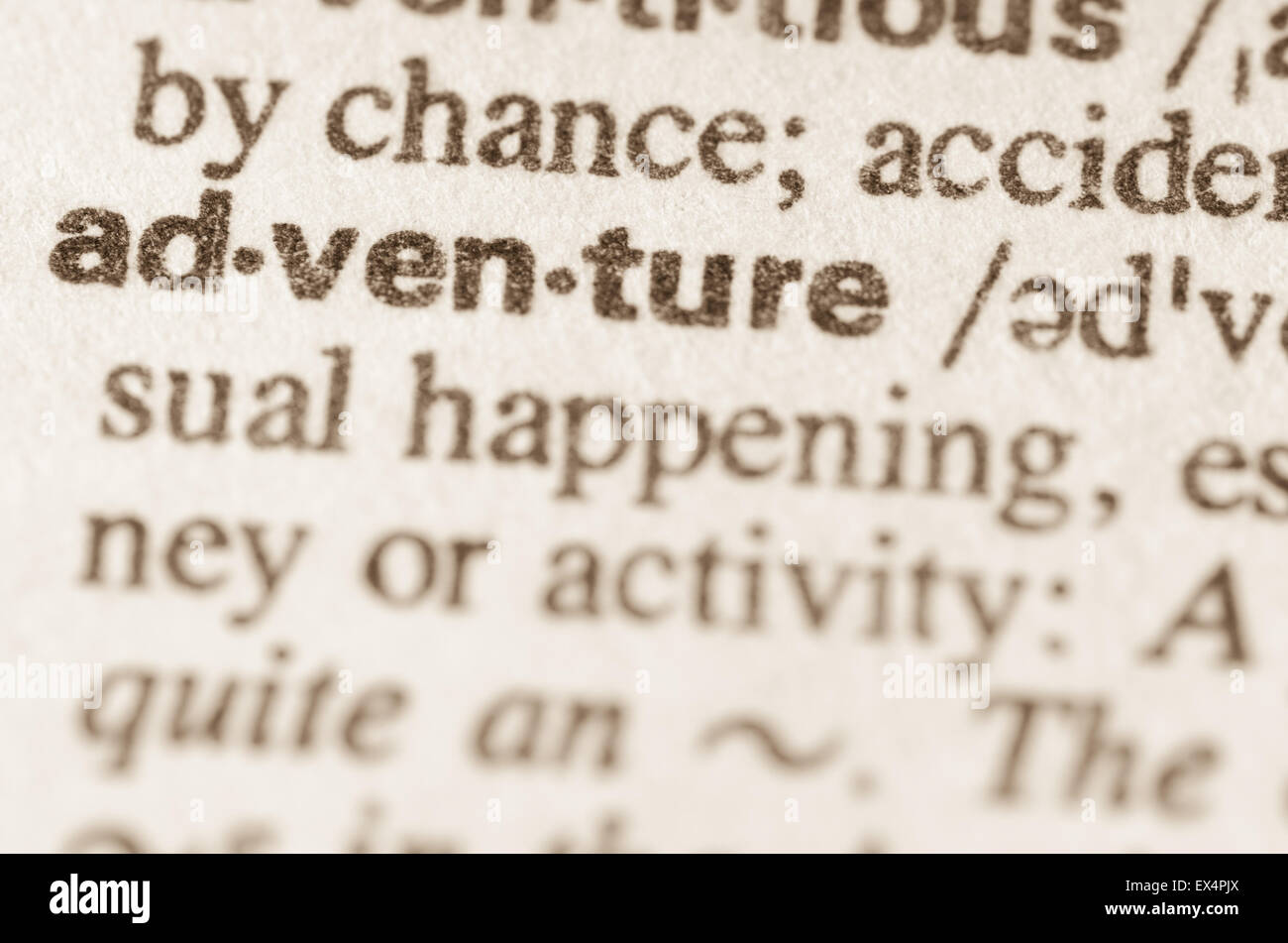 Oxford Dictionary Definition Adventure at Eden Goldfinch blog