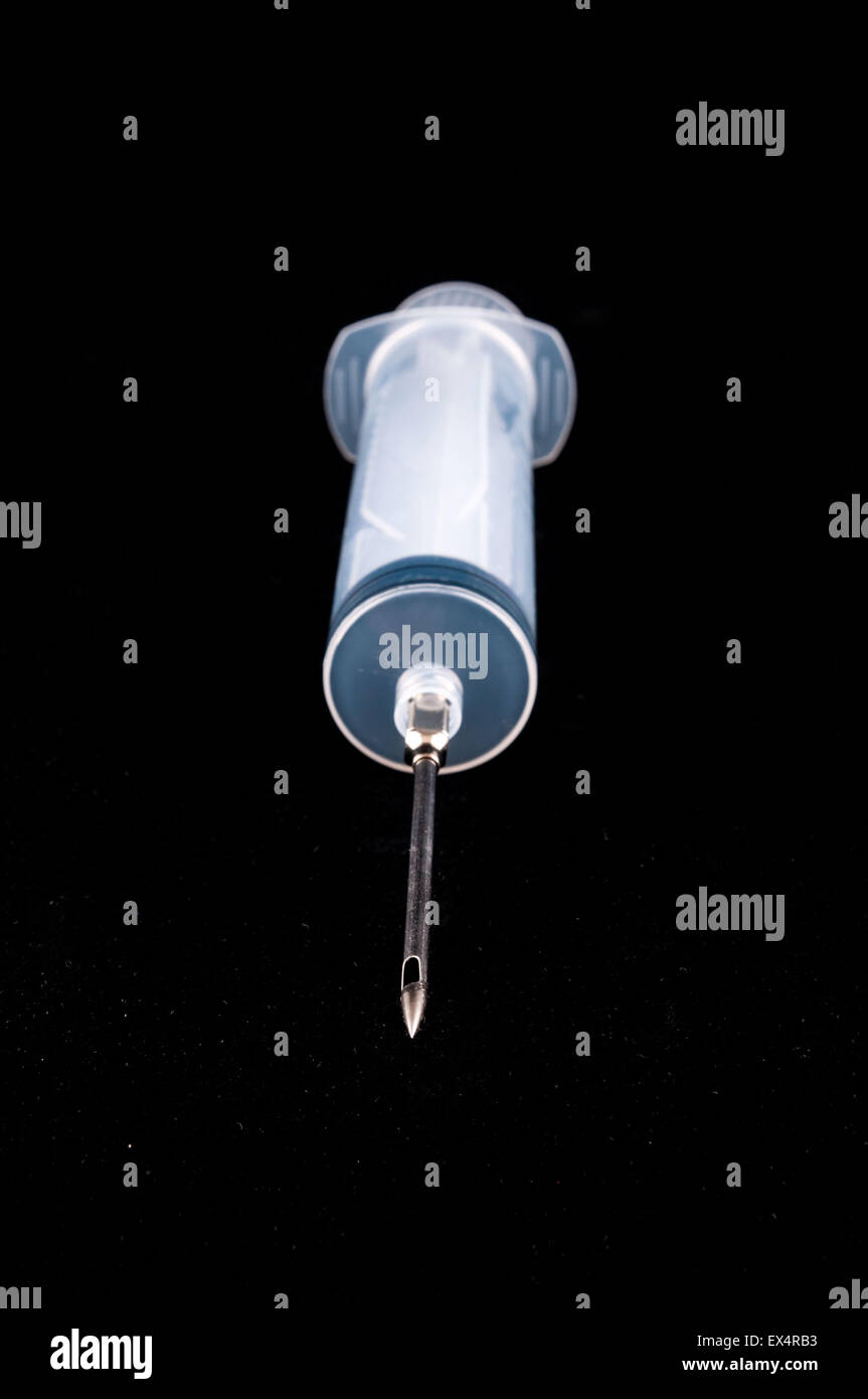 White Classic Syringe Stock Photo - Alamy