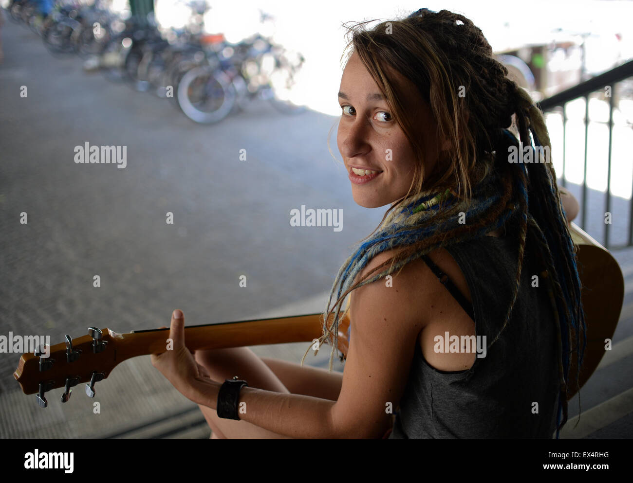 Berlin, Germany. 30th June, 2015. EXCLUSIVE - Singer Elen poses at ...