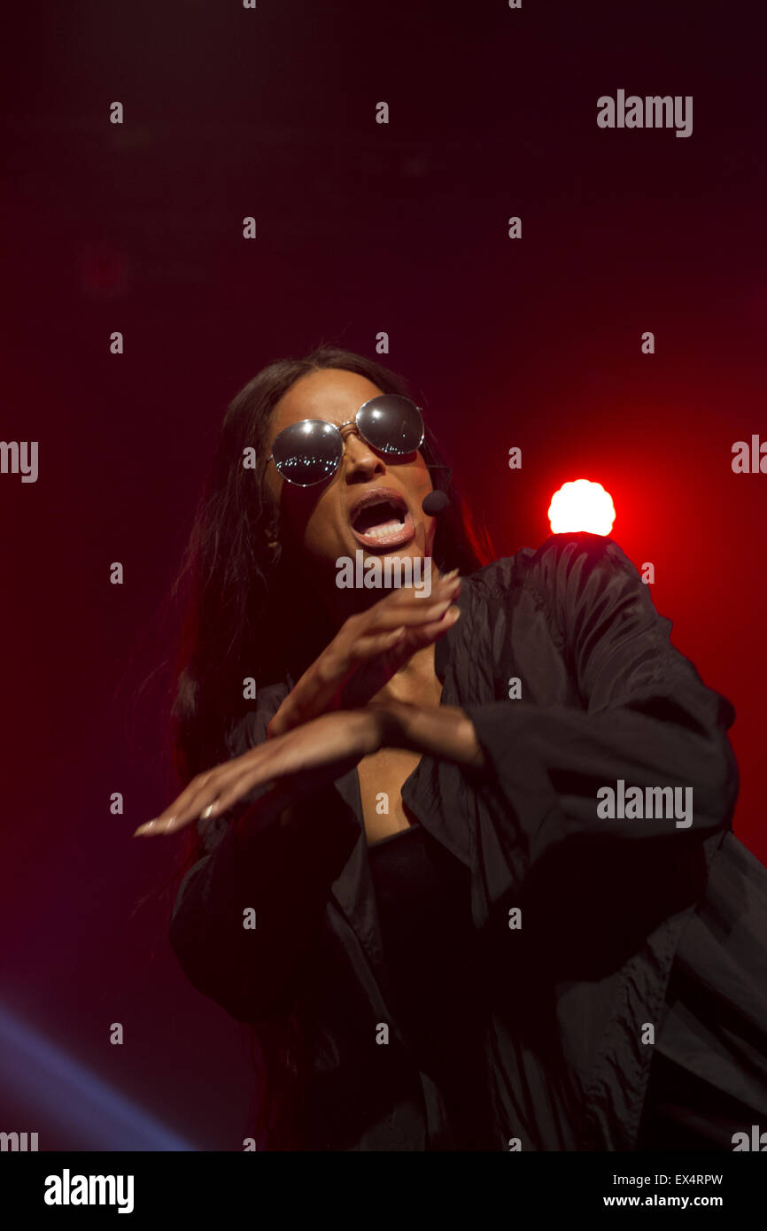 Ciara performs live on stage at Best Buy Theater Featuring: Ciara Where ...