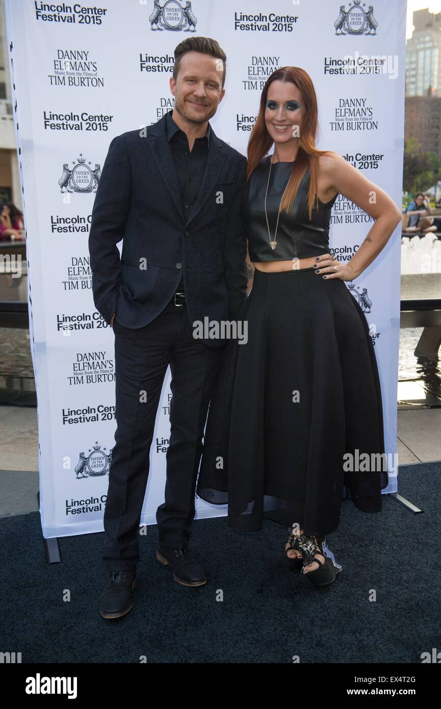 New York, NY, USA. 6th July, 2015. Will Chase, Ingrid Michaelson at ...