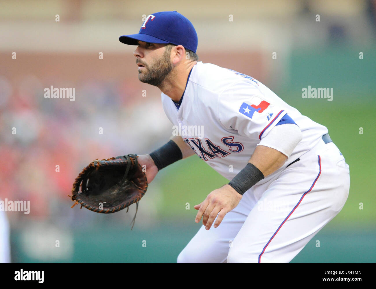 Jul 05 2015 Texas Rangers First Baseman Mitch Moreland 18 During An