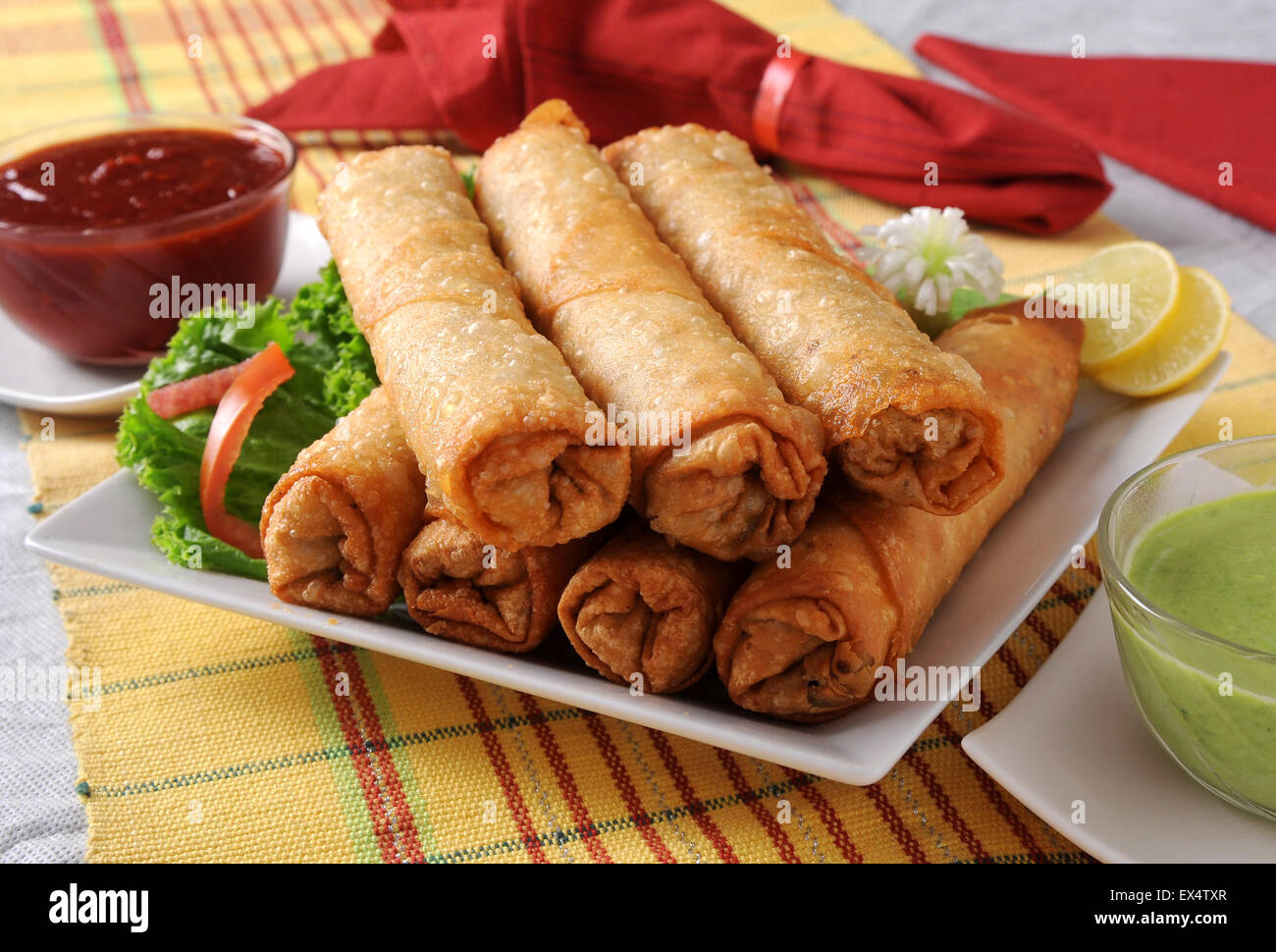 Crunchy rolls hi-res stock photography and images - Alamy