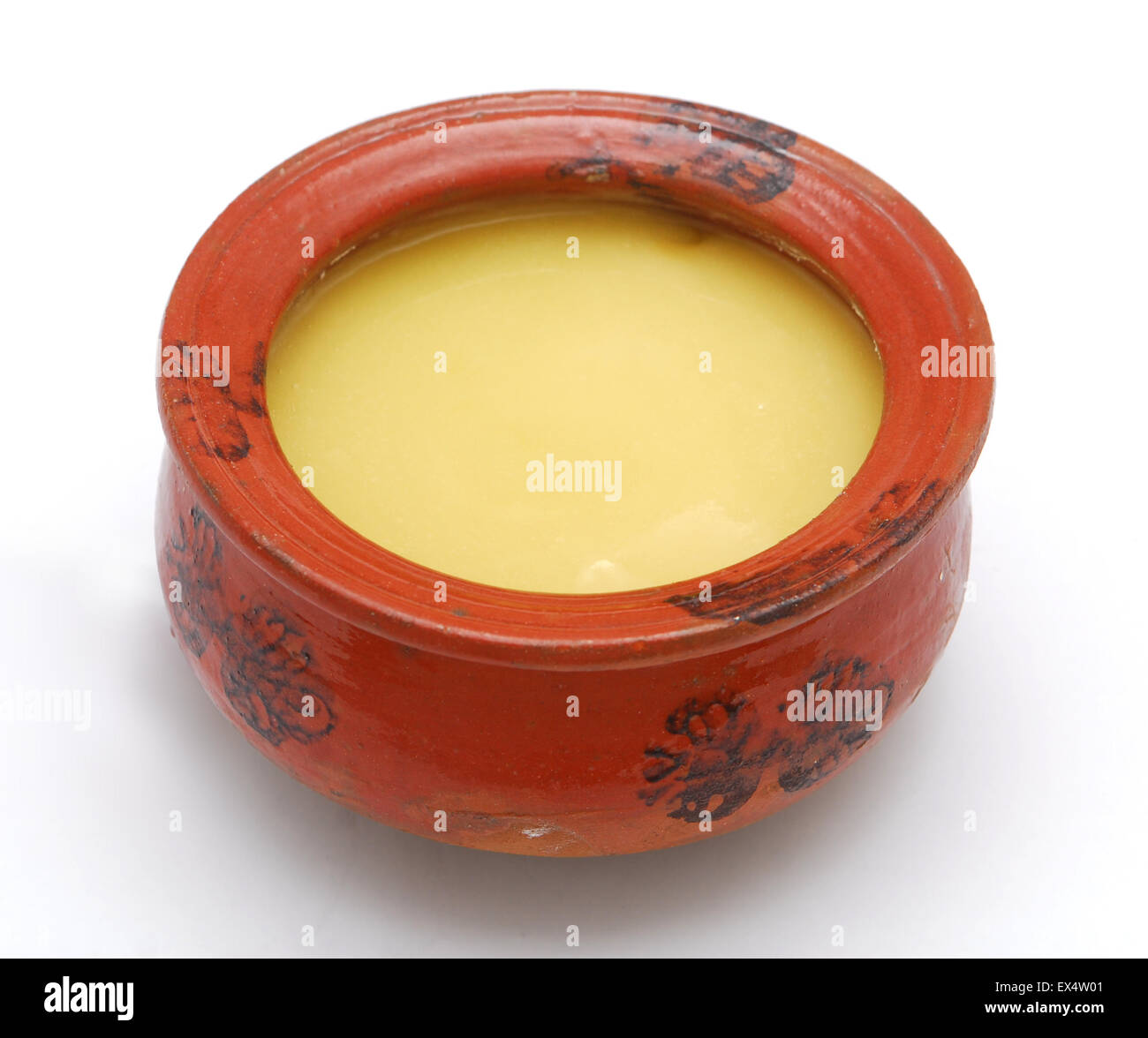 Desi Ghee in Clay Pot Stock Photo - Alamy