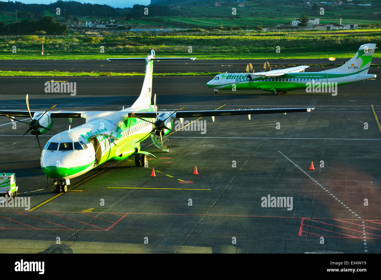 Binter Canarias Airline. Tenerife North Airport, Los Rodeos. San ...