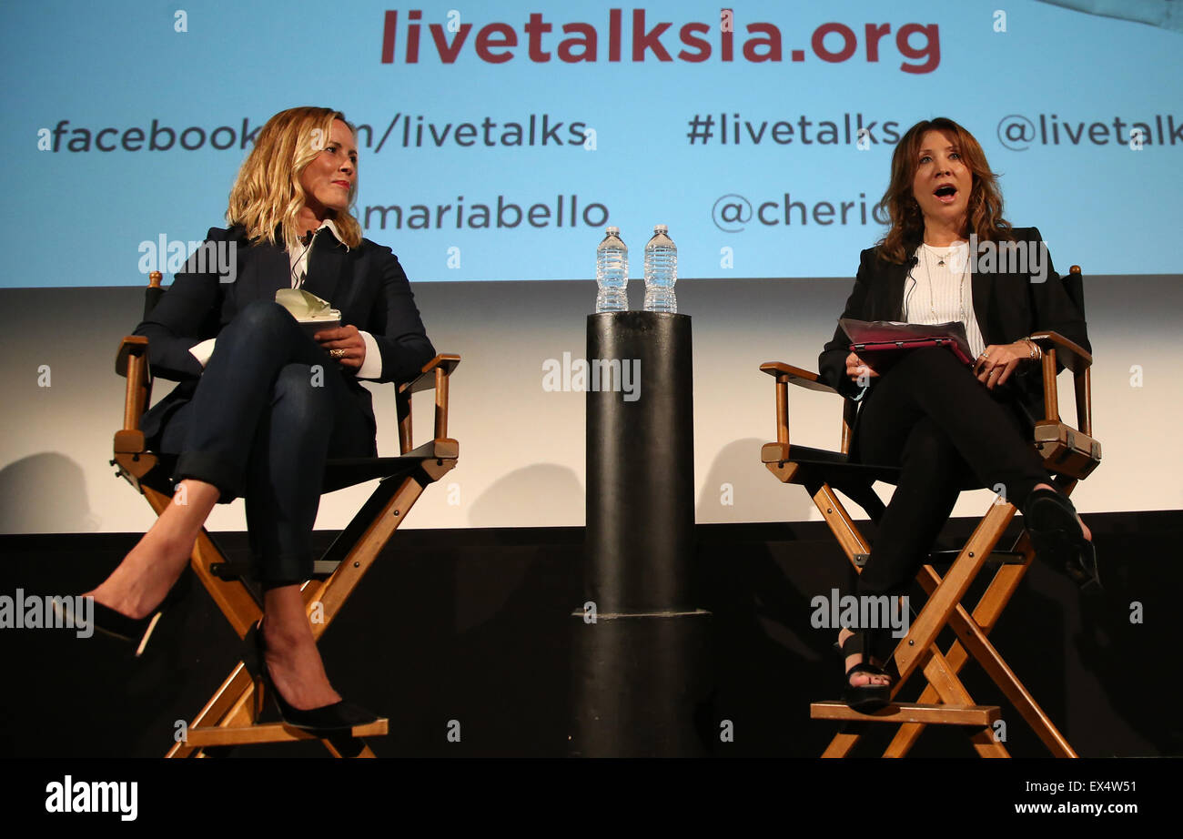 Live Talks Los Angeles with Maria Bello in Conversation with Cheri ...