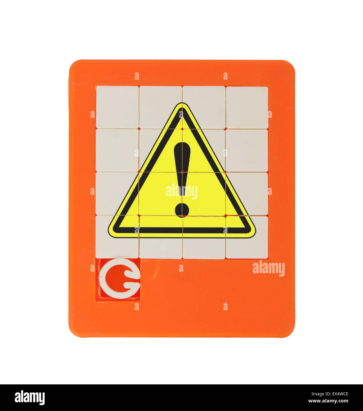 Isolated danger mark hi-res stock photography and images - Alamy