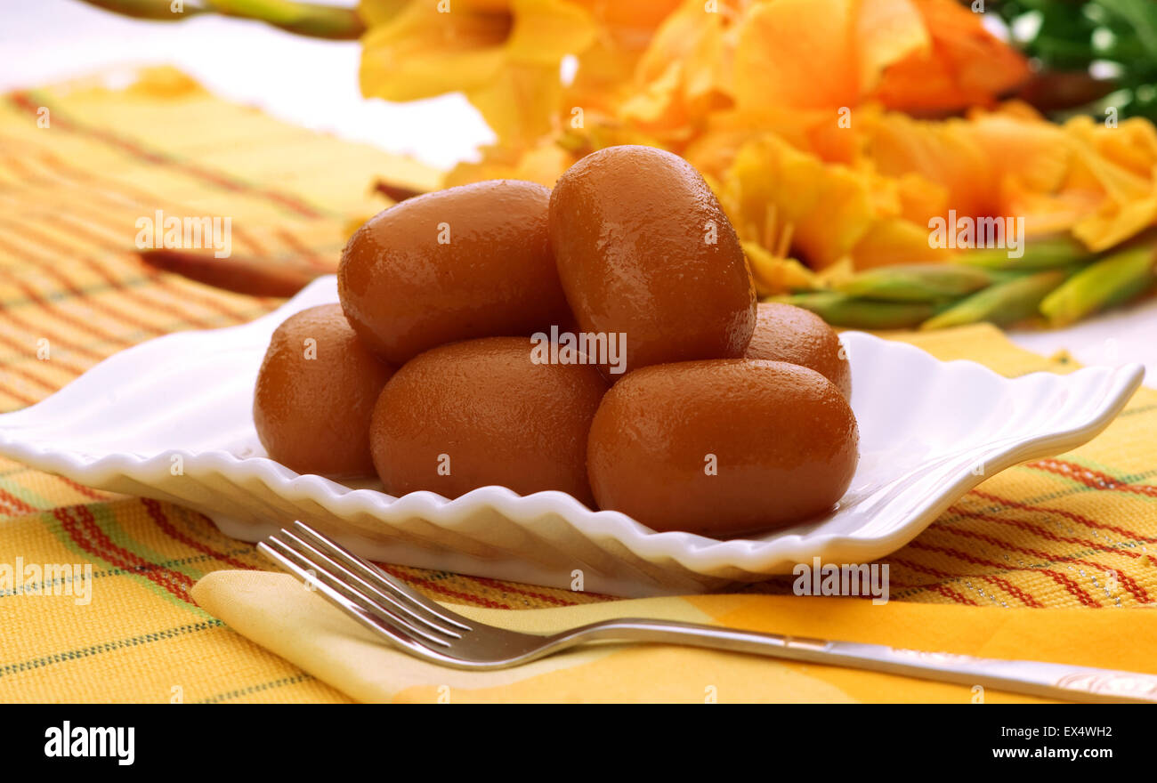 Gulab jaman hi-res stock photography and images - Alamy