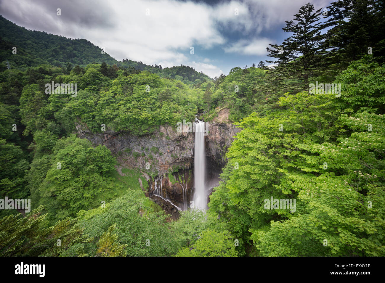 One of top 3 waterfalls in Japan. Kegon Falls, Nikko Stock Photo - Alamy