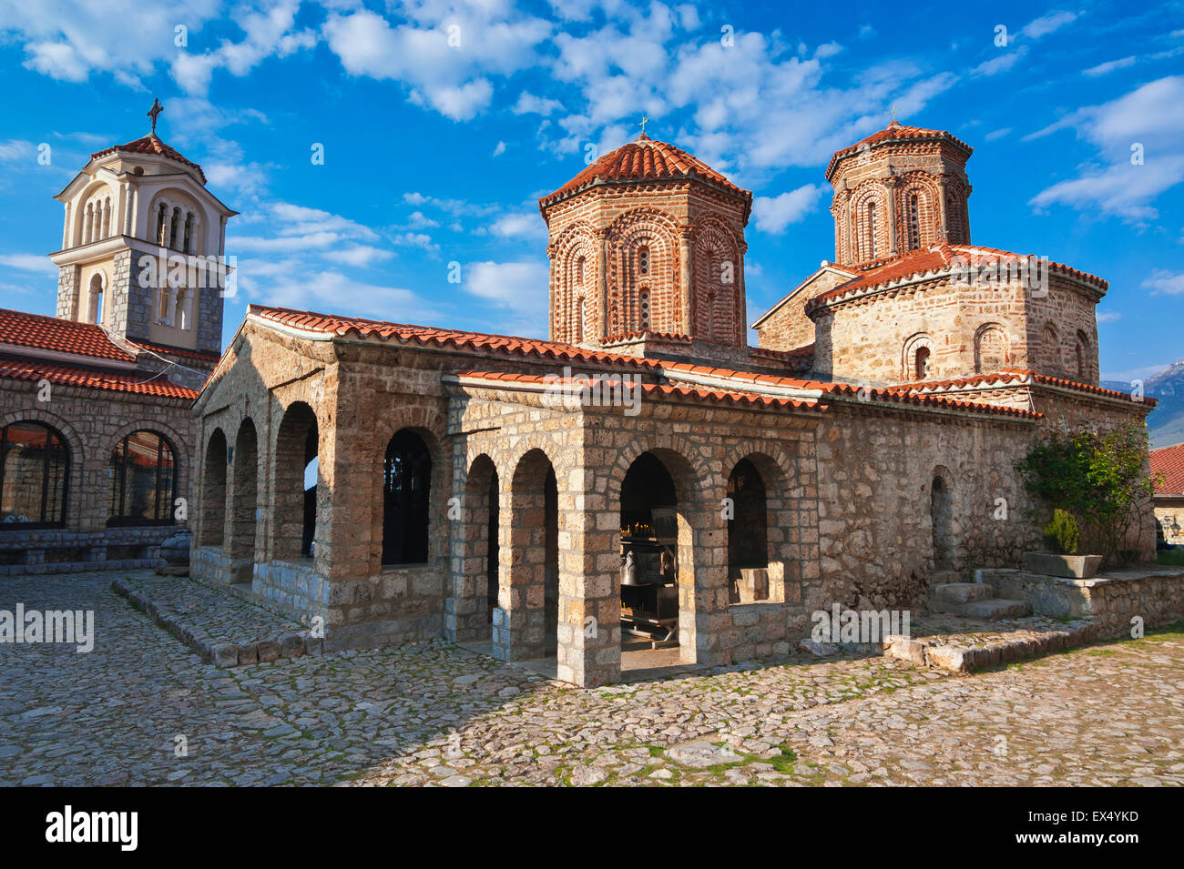 Monastery of Saint Naum, near Lake Ohrid, Macedonia Stock Photo - Alamy