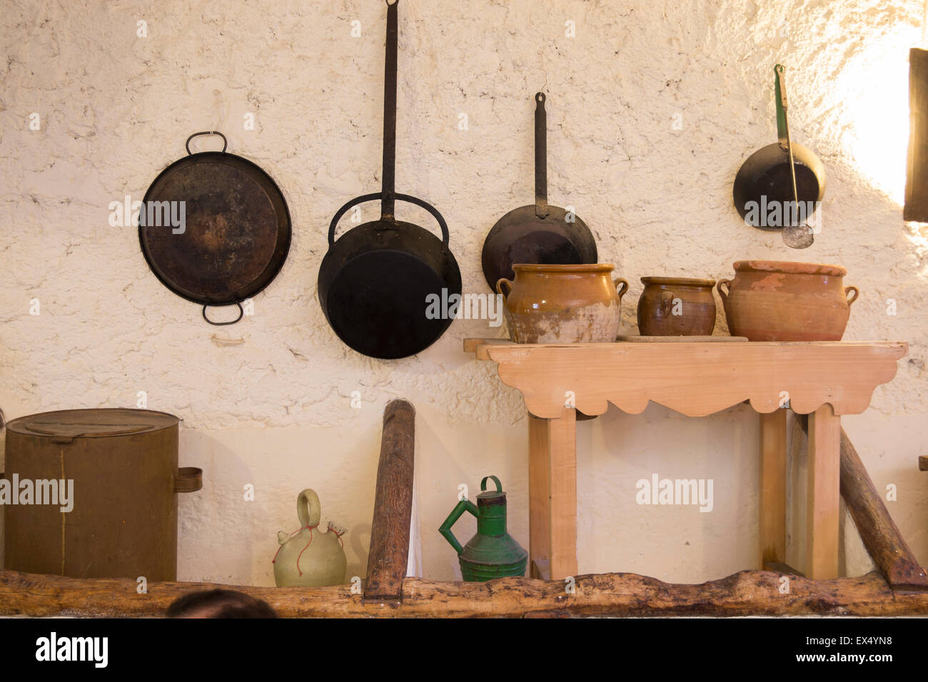 Ancient cooking utensils hi-res stock photography and images - Alamy