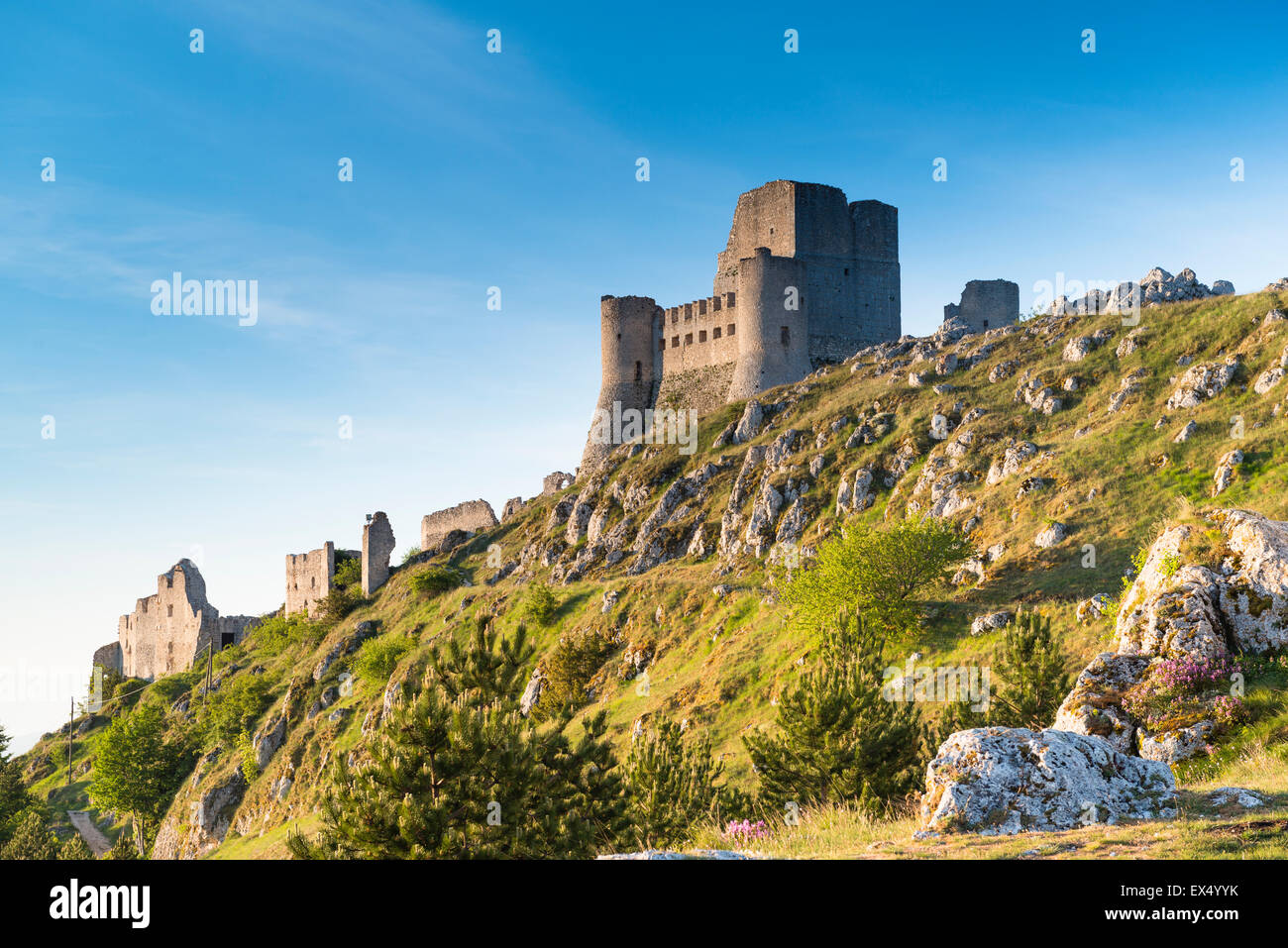 Castle of rocca calascio hi-res stock photography and images - Alamy
