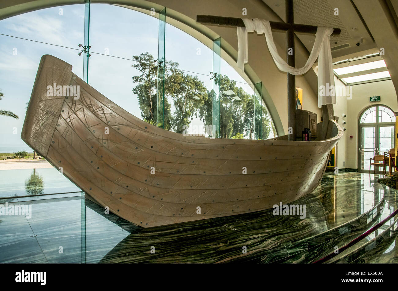 Replica Of Jesus Boat High Resolution Stock Photography and Images - Alamy