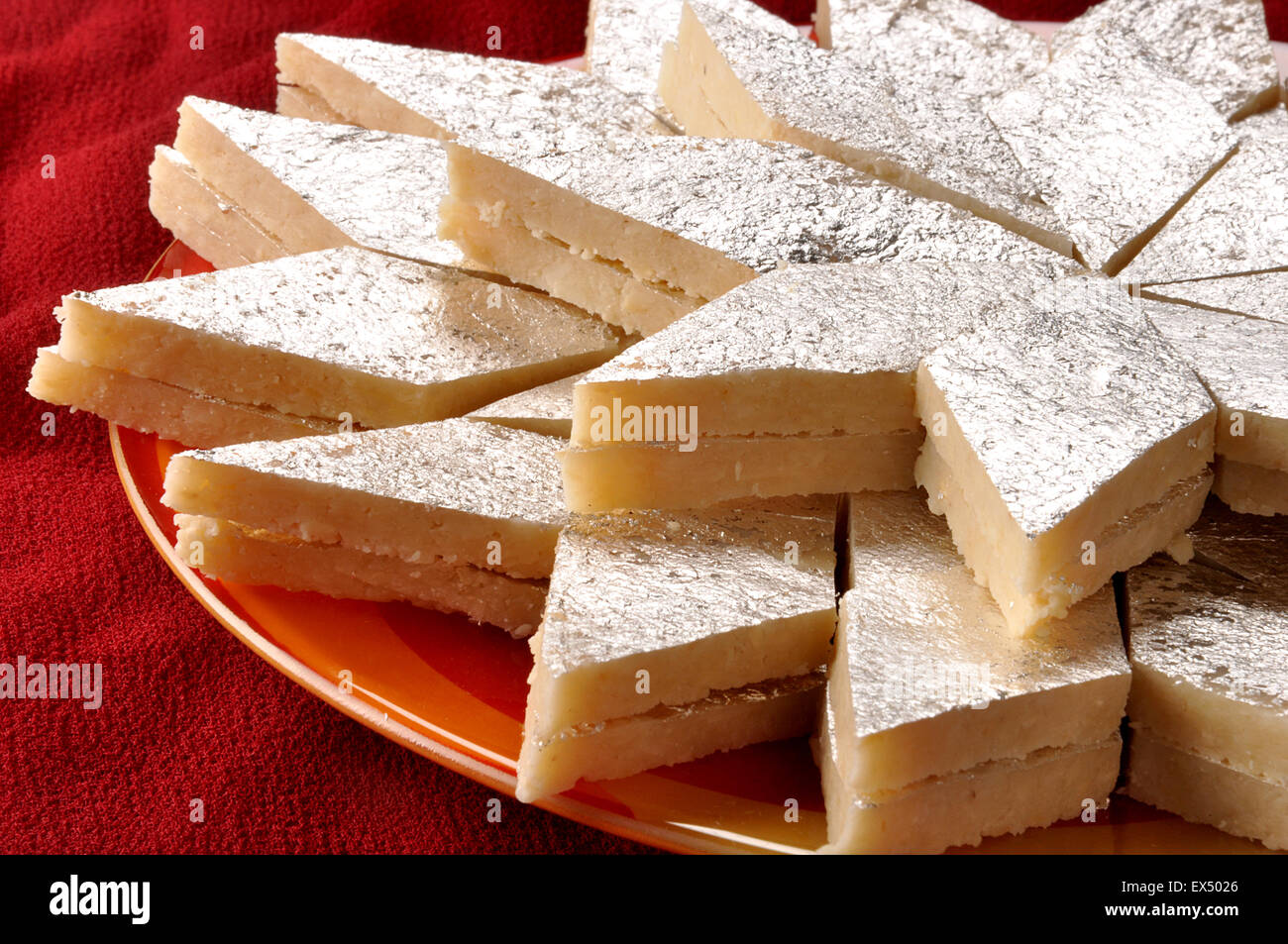 Indian kaju katli hi-res stock photography and images - Alamy