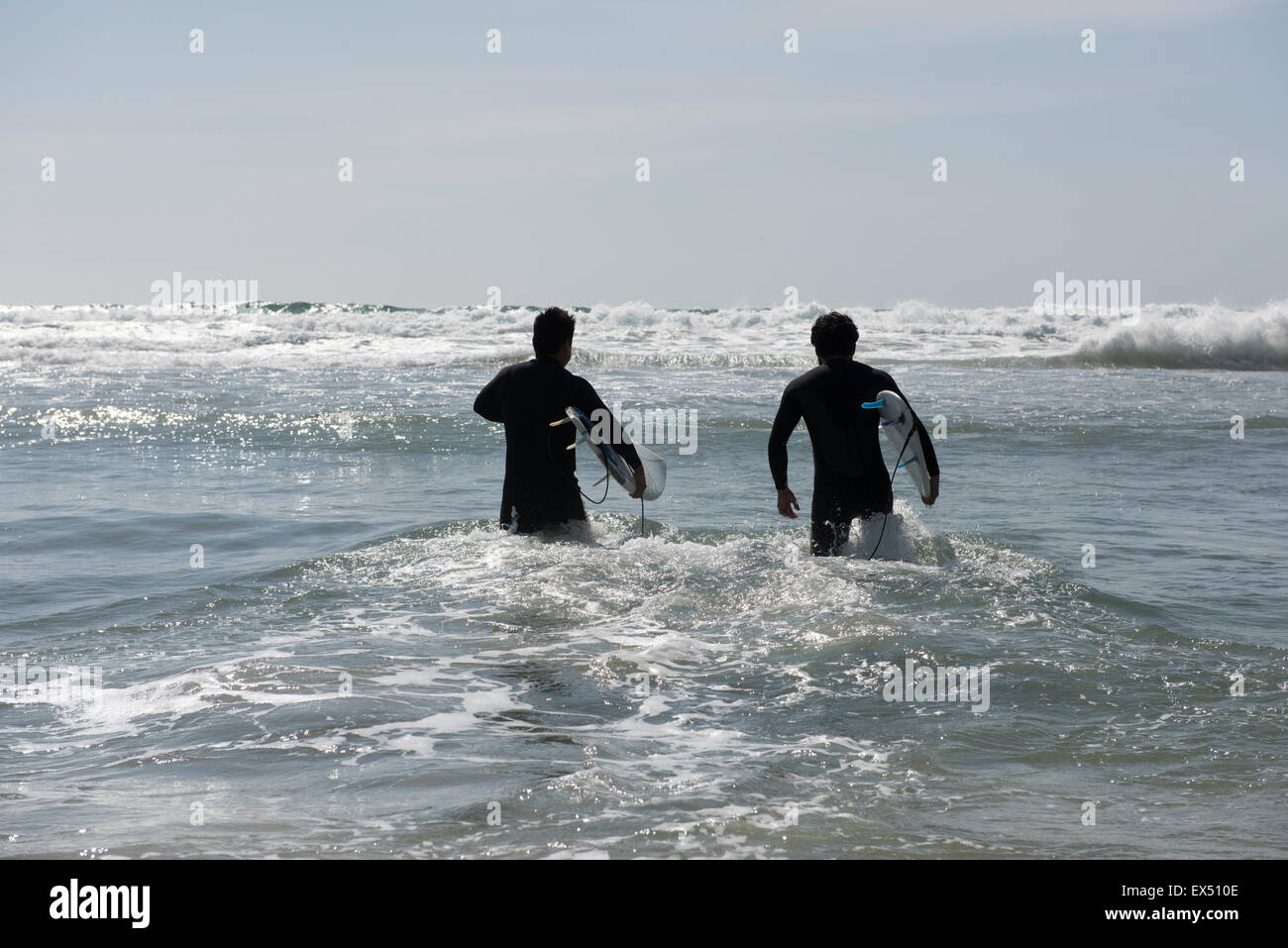 Two Surfers 2 Surfers High Resolution Stock Photography and Images - Alamy