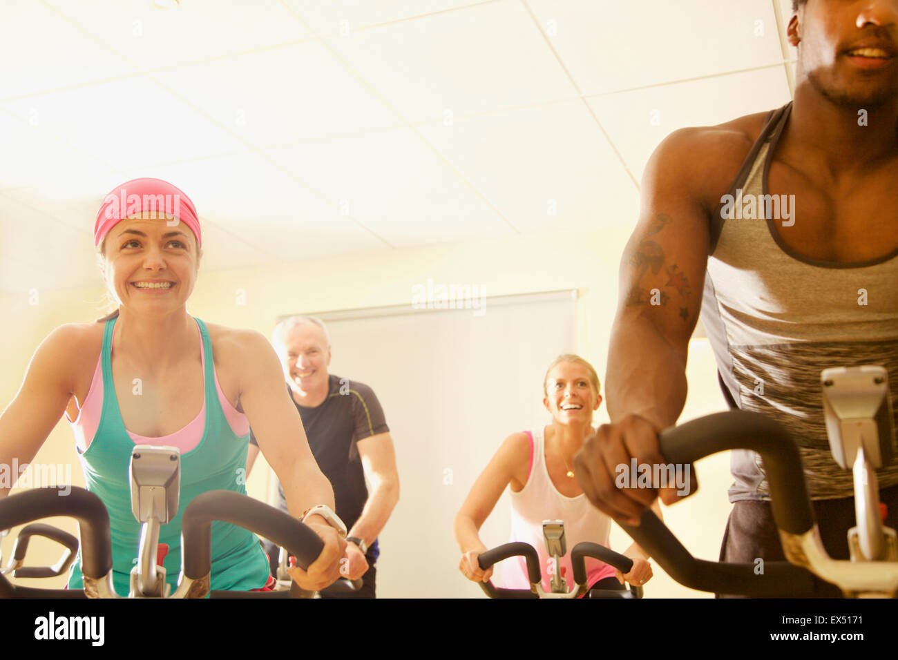 Using bicycles hi-res stock photography and images - Alamy