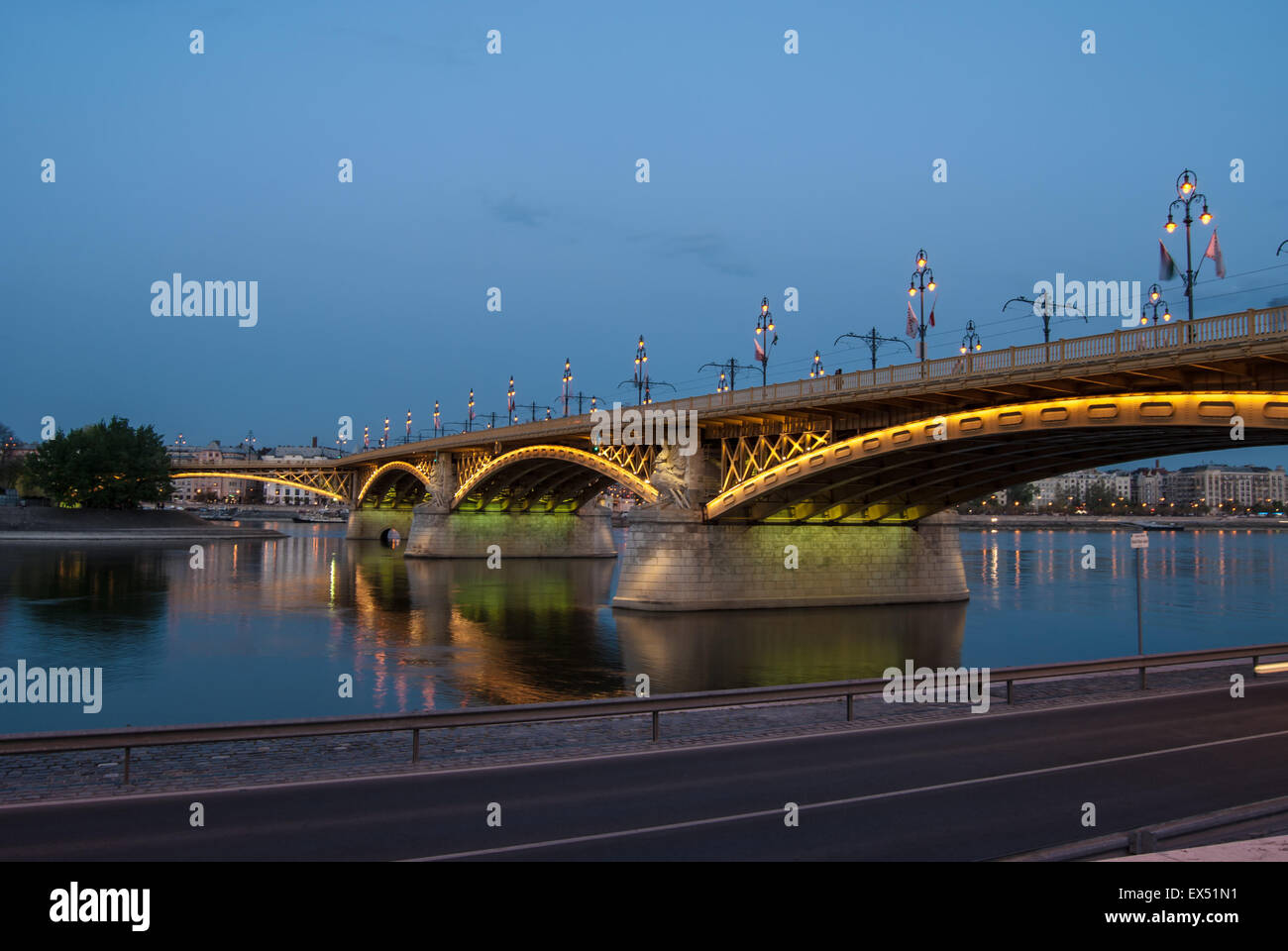 Margit or Margaret Bridge Stock Photo - Alamy