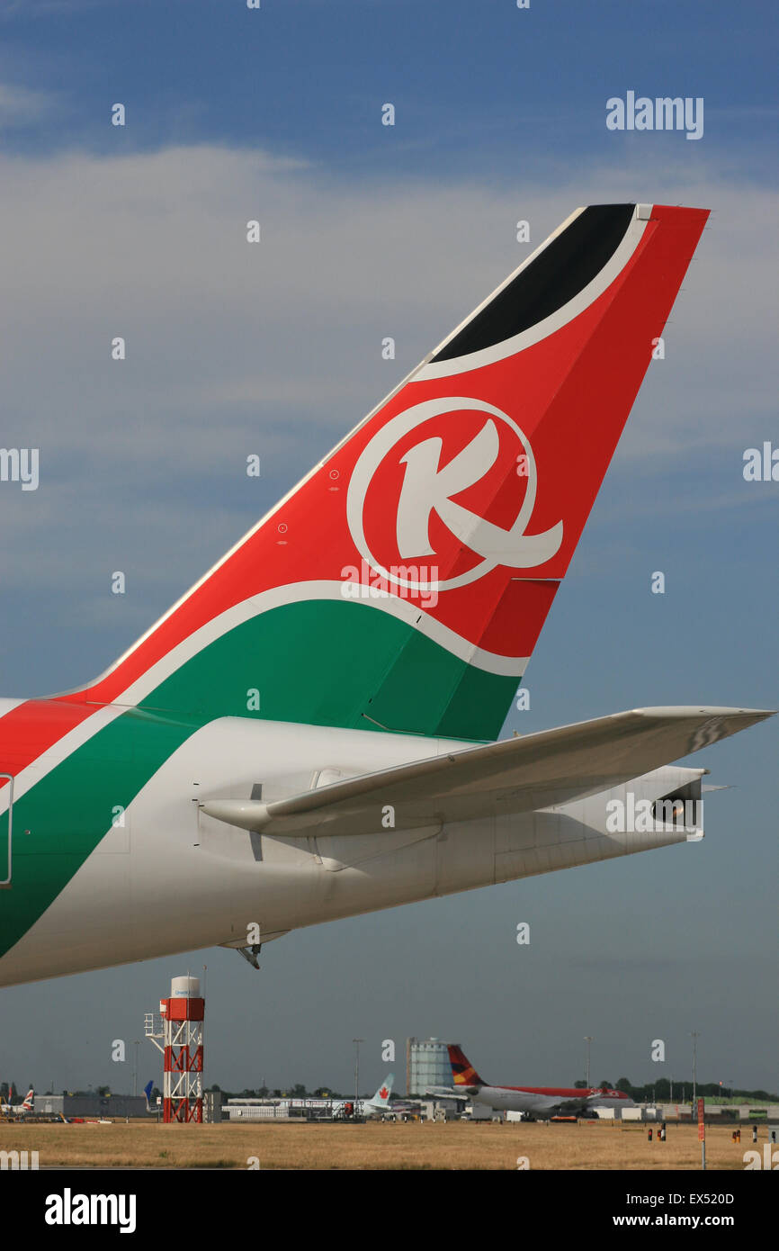 Kenya airways boeing hi-res stock photography and images - Alamy