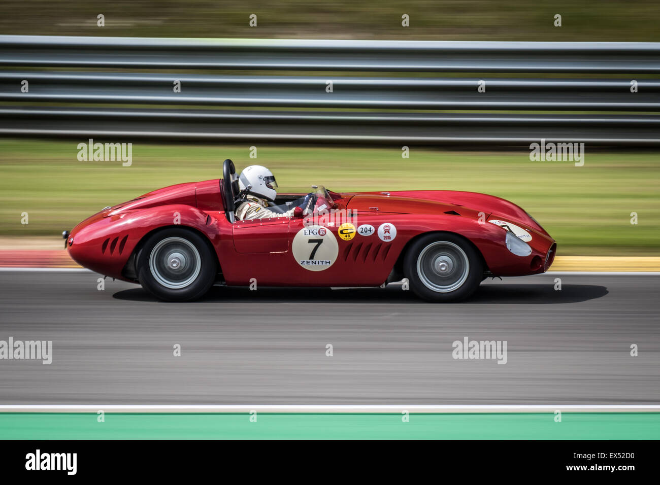 Classic Car racing at the Spa Classic 2015 Stock Photo - Alamy