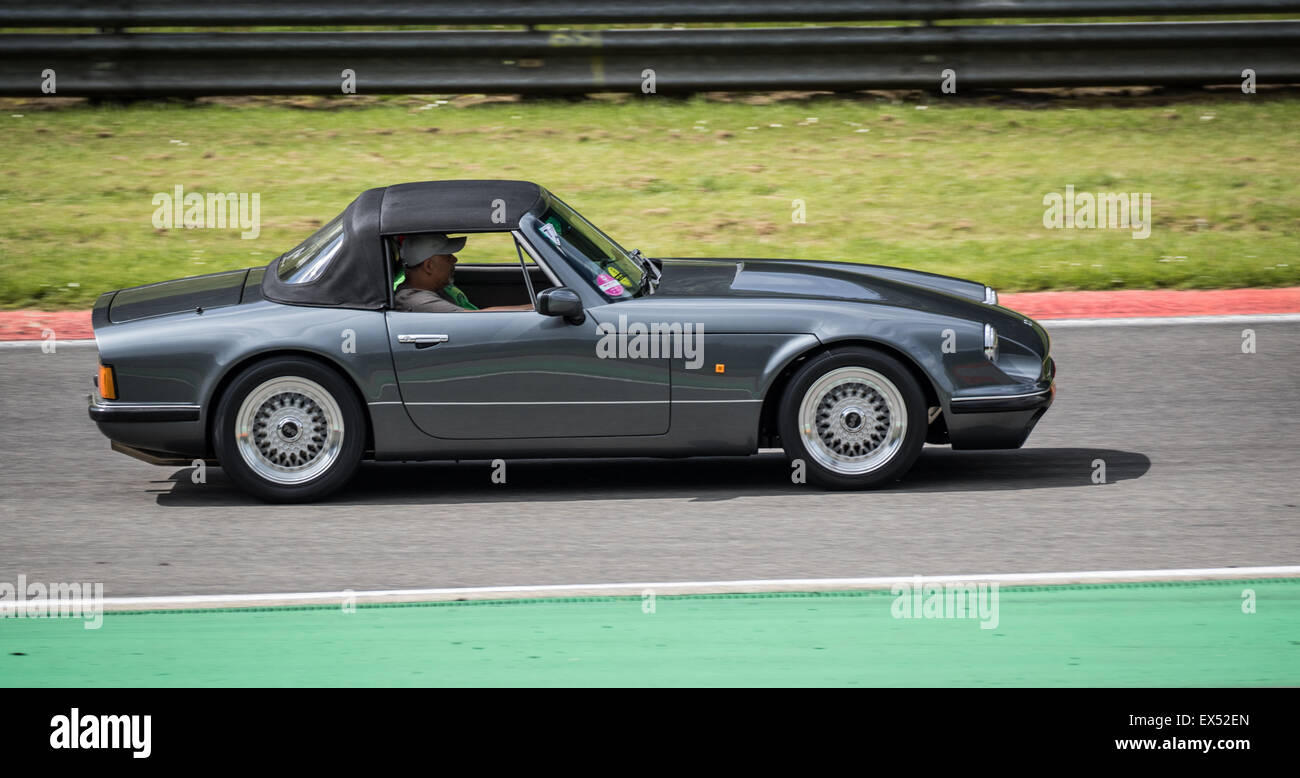 Classic Car racing at the Spa Classic 2015 Stock Photo - Alamy