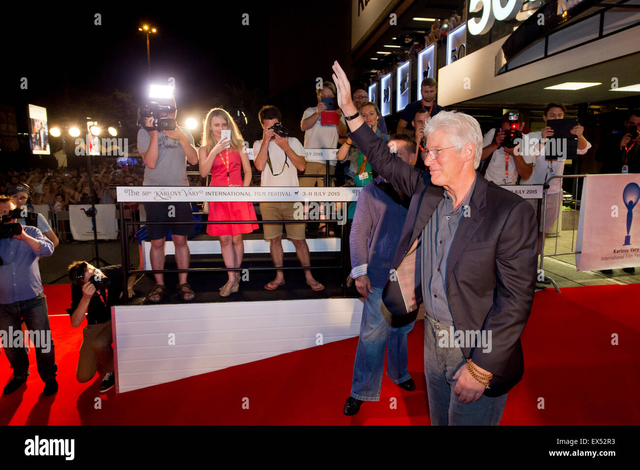 U.S. actor Richard Gere prior to the screening the movie Franny during ...