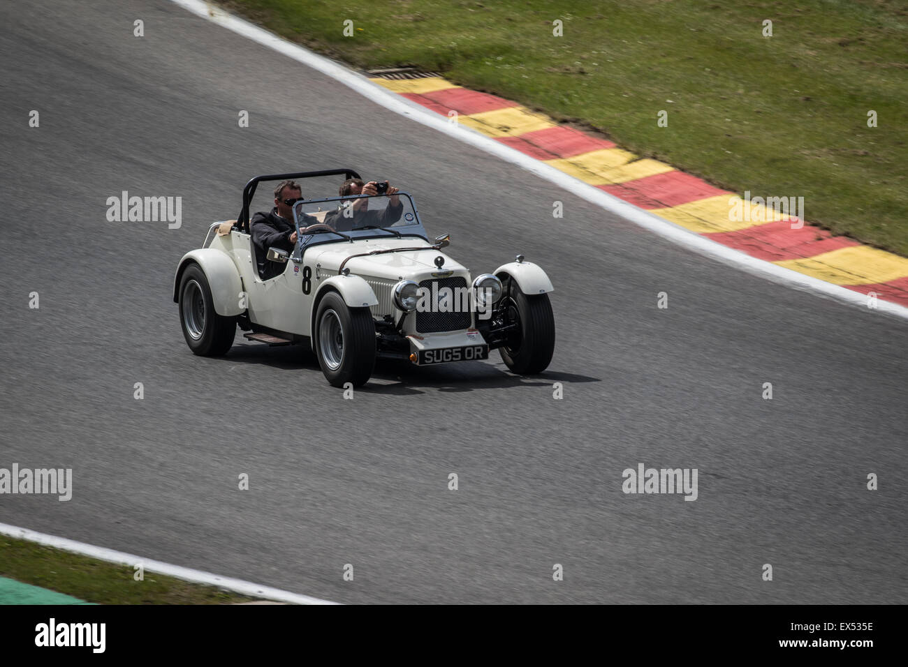Classic Car racing at the Spa Classic 2015 Stock Photo - Alamy