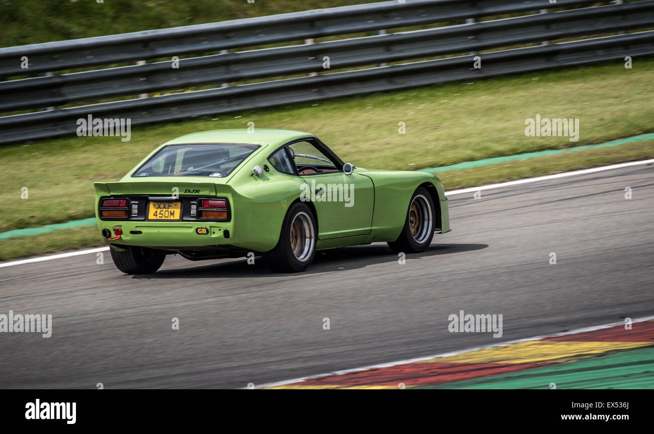 Classic Car racing at the Spa Classic 2015 Stock Photo - Alamy