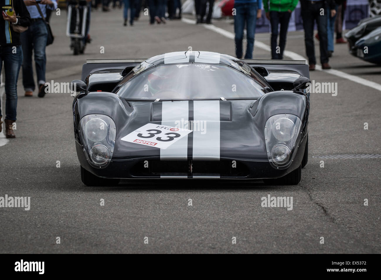 Classic Car racing at the Spa Classic 2015 Stock Photo - Alamy