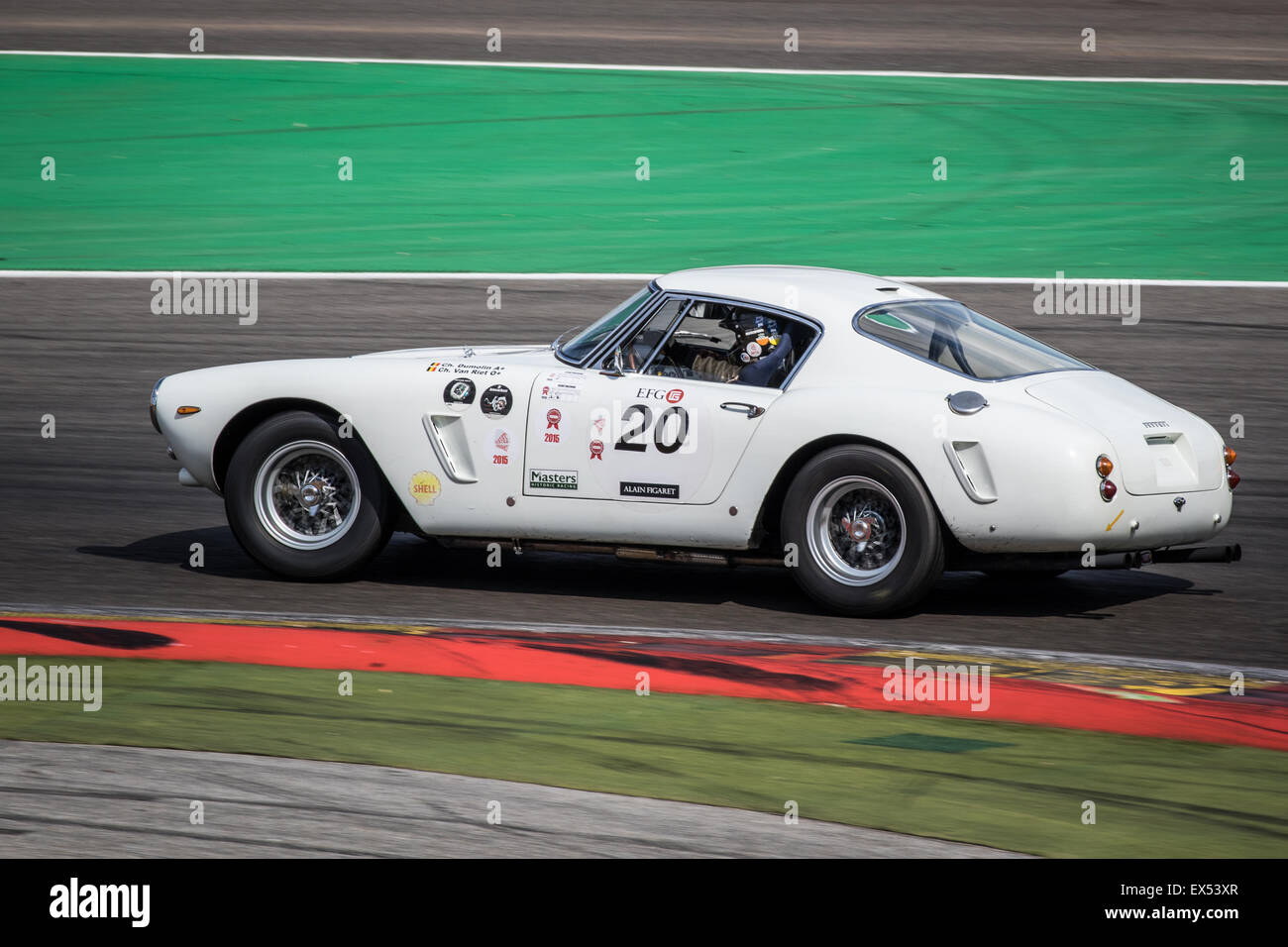 Classic Car racing at the Spa Classic 2015 Stock Photo - Alamy